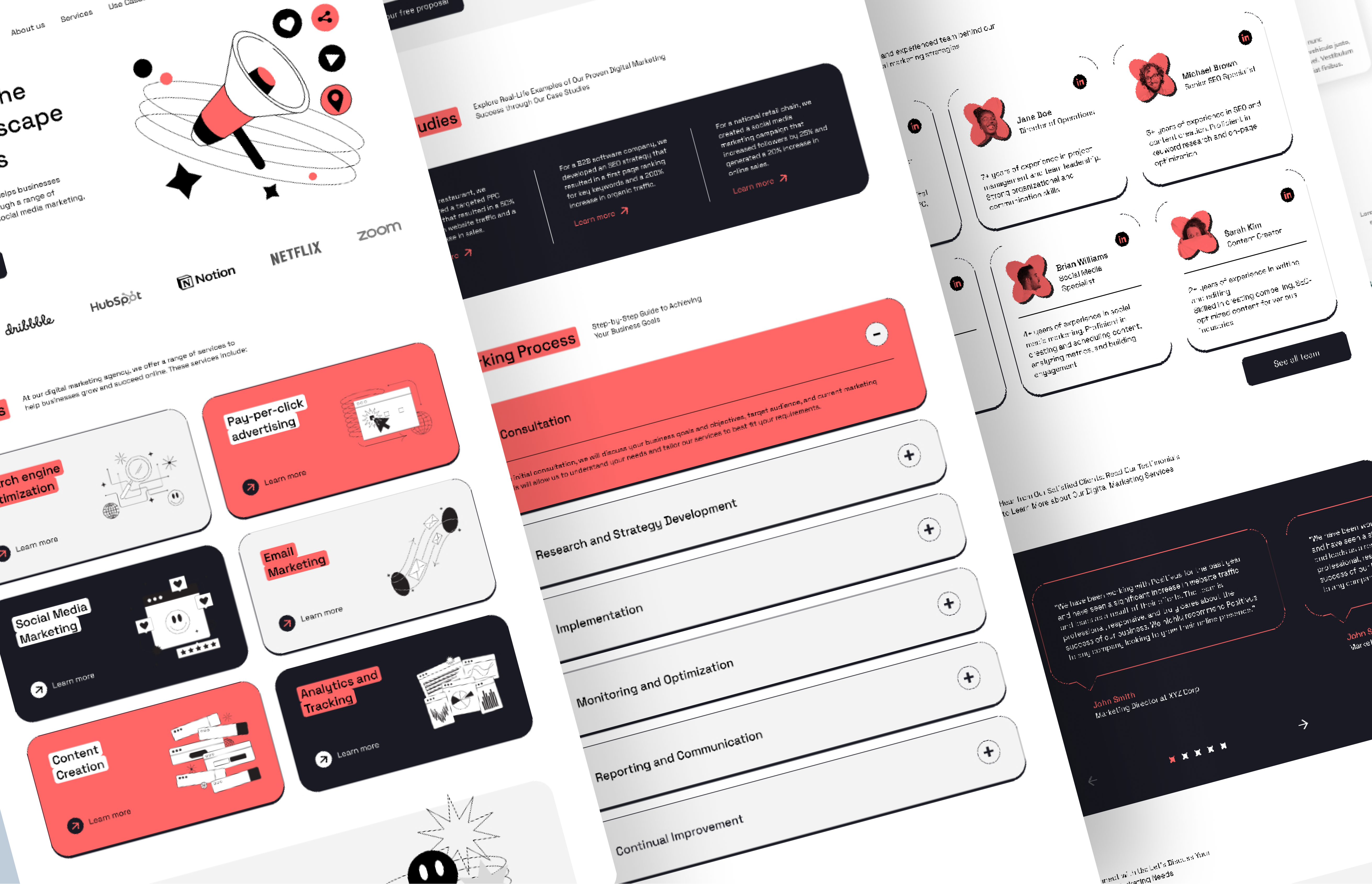 High-Converting UI Design for Digital Marketing Agency Websites by ...
