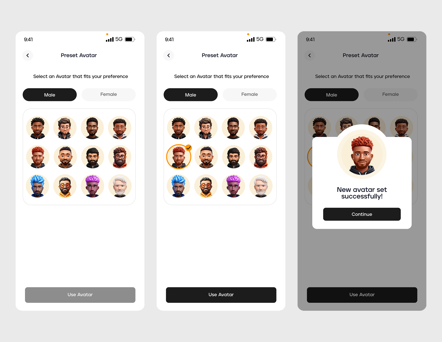 Set profile picture & avatar by Daniel Adeeri on Dribbble