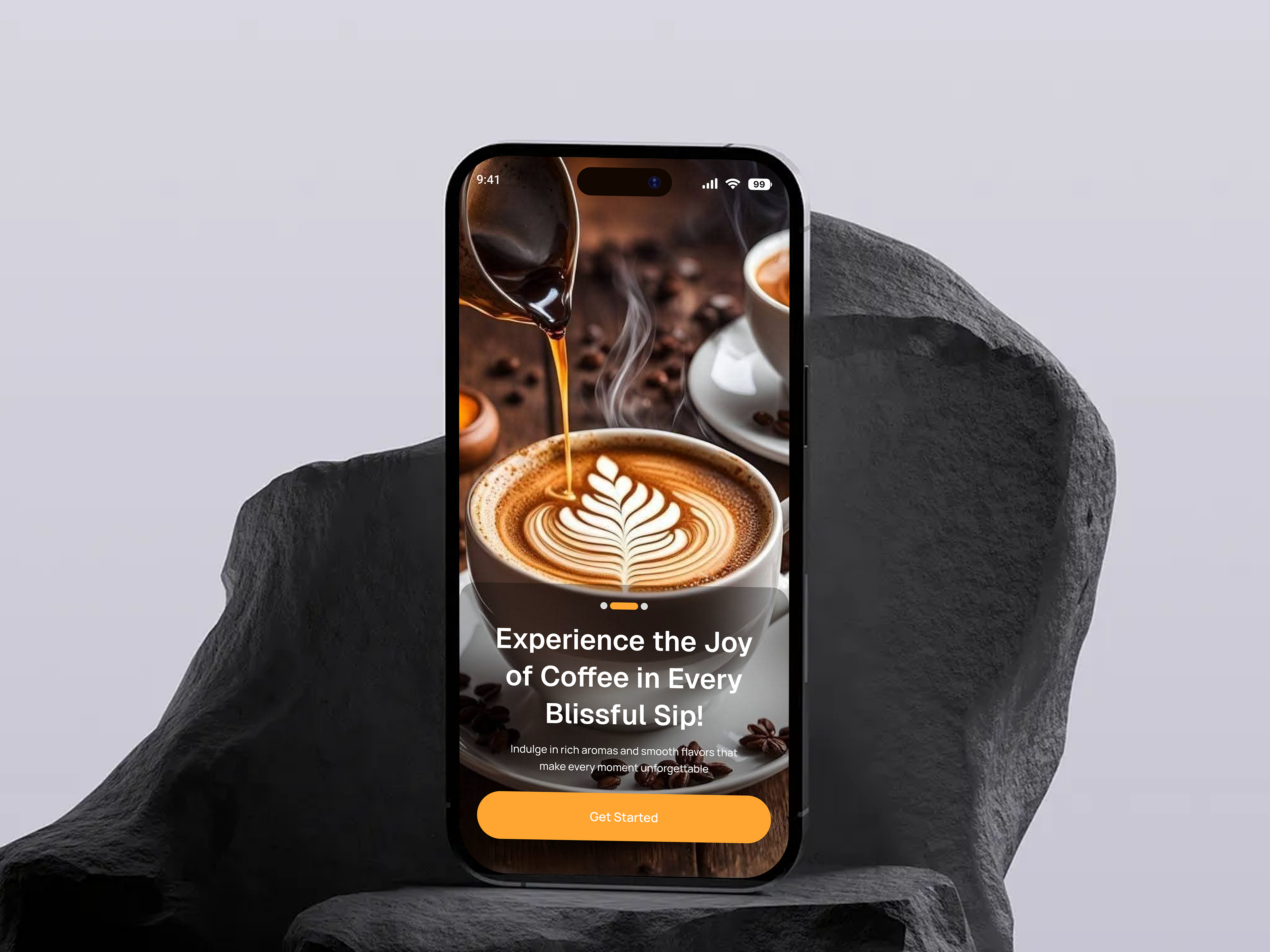 Coffee Shop Mobile App UI/UX Design by UX crate for UX Crate Lab on ...