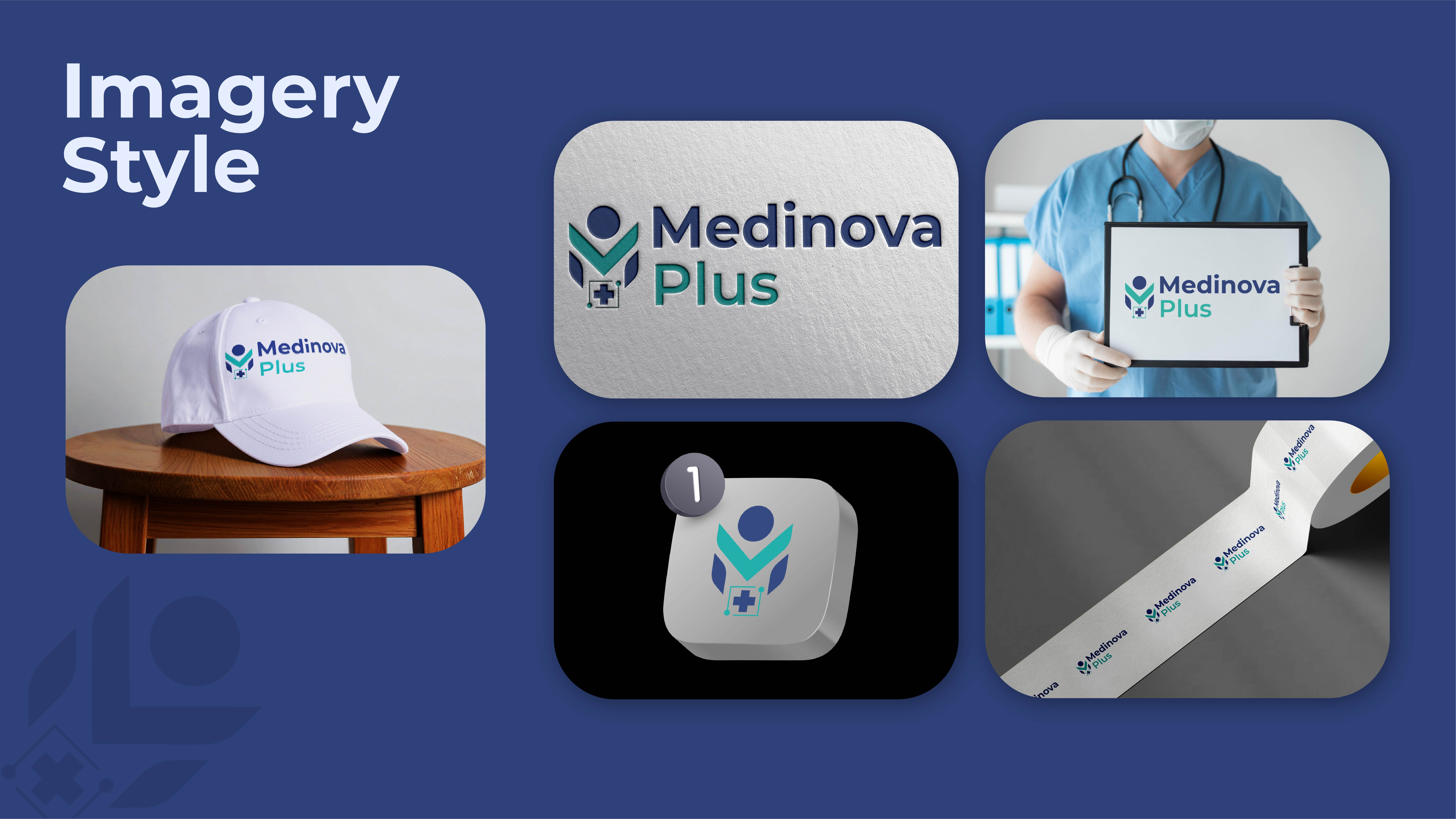 Brand Guidelines for Medinova Plus Logo by HMRJ Grafix on Dribbble