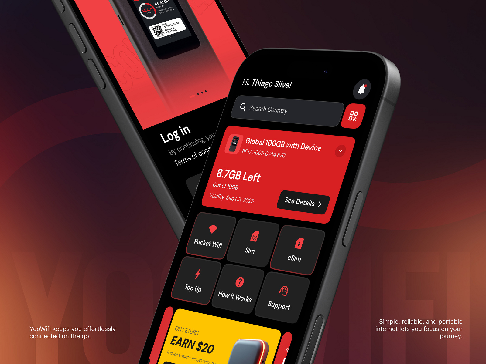YooWifi – Pocket WiFi, SIM & eSIM Management App by Asiq M. for Netro ...