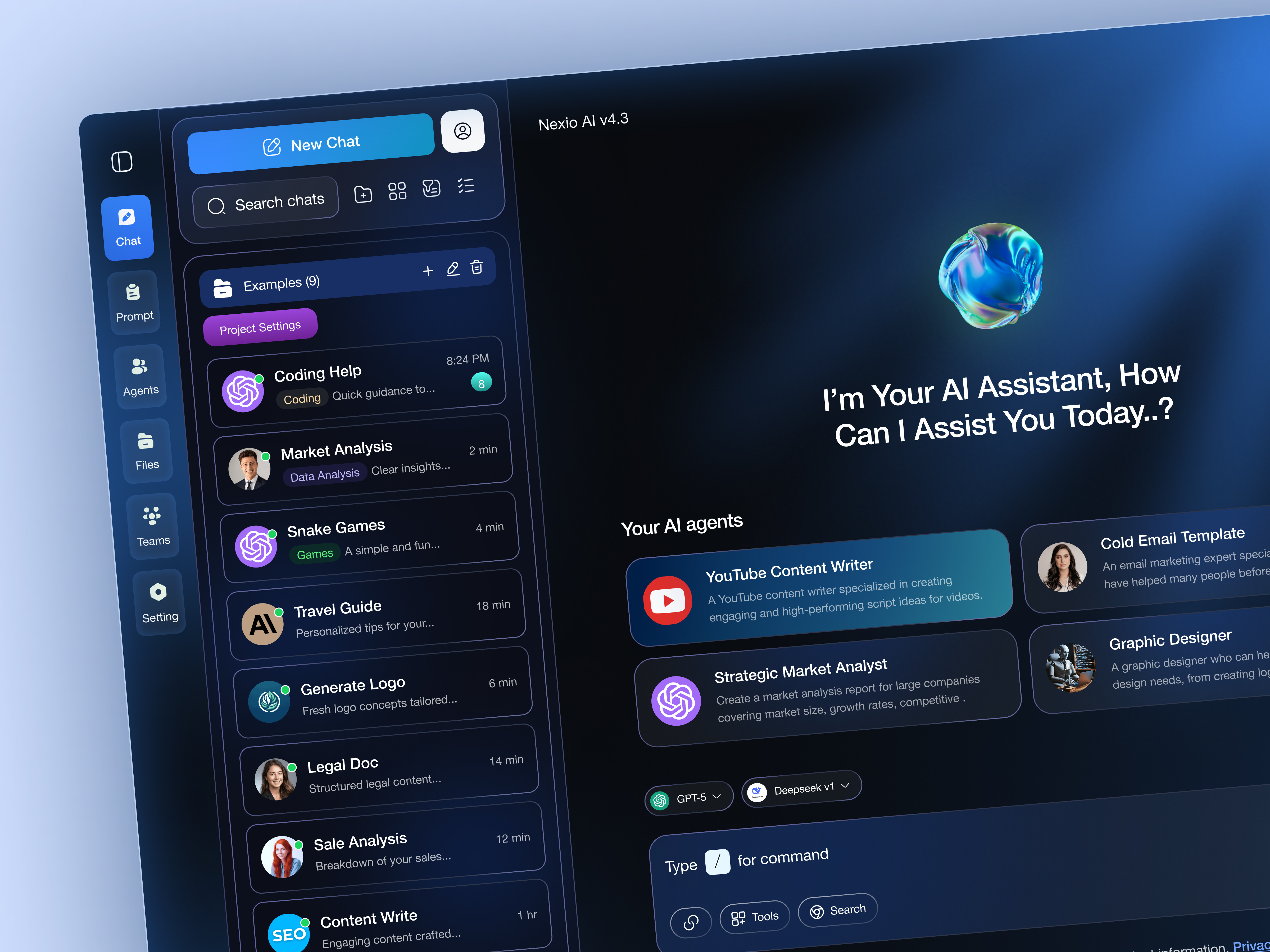 AI Chatbot Interface Design v2 by Arafat.uix for Arobix Design on Dribbble