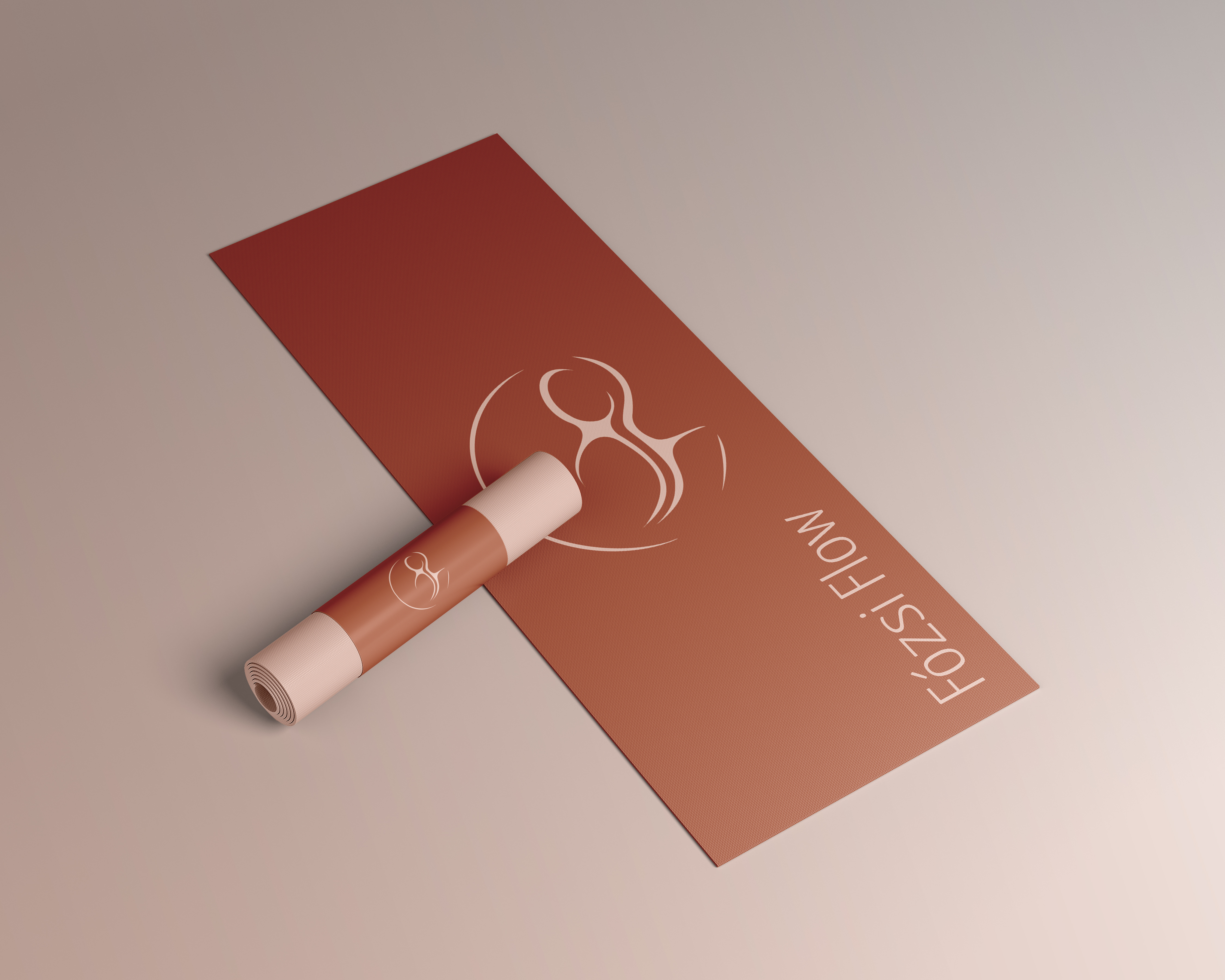 Fózsi Flow yoga studio logo by Ágnes Wippelhauser on Dribbble