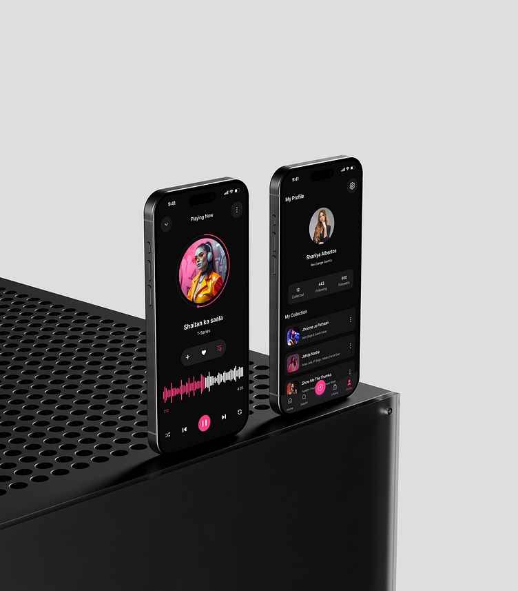 Music App Design by Uzzal mondal on Dribbble