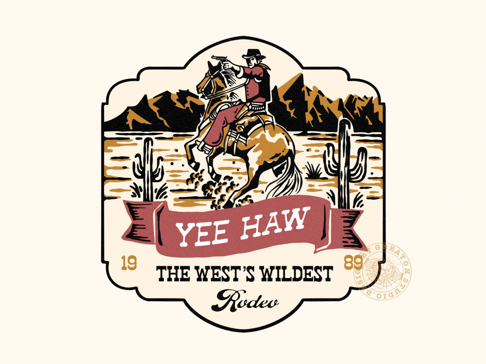 Cowboy spirit by Greaton_std on Dribbble