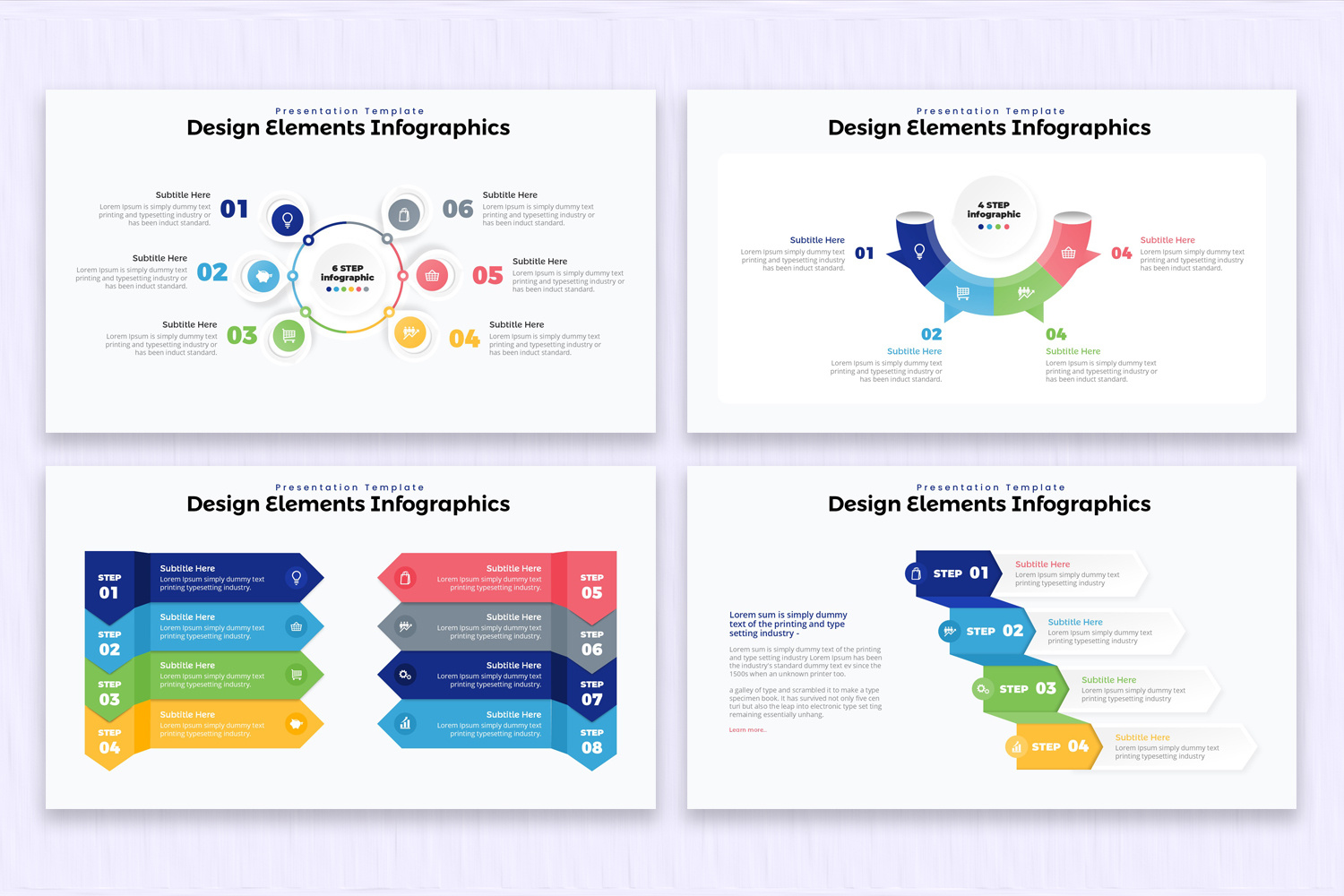 Design Elements Infographics Presentation Template by SlideStack on ...