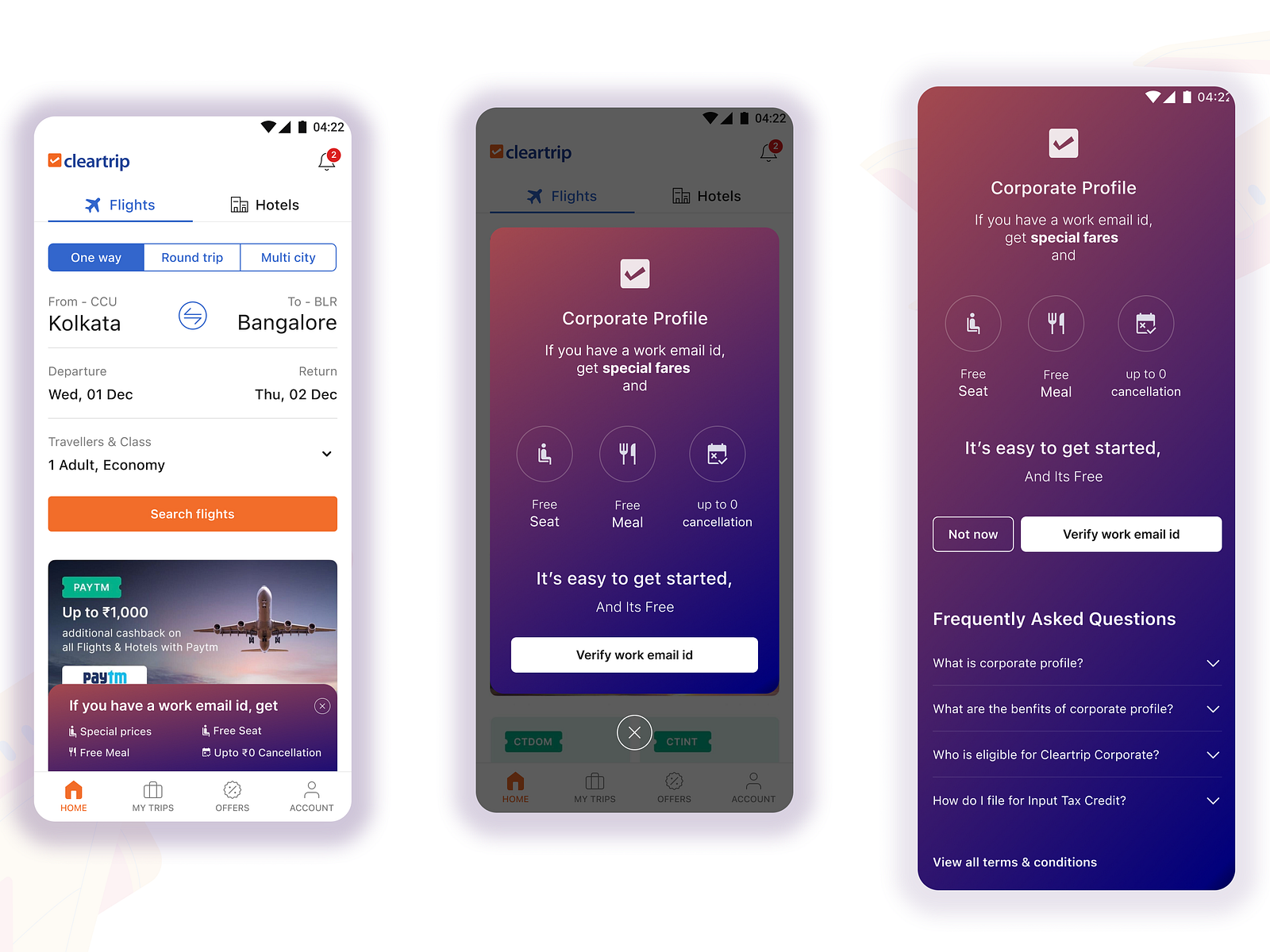 Book with Corporate Id by Rahul Saraf on Dribbble
