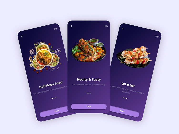 🍔 Fast Food App UI – Modern & Tasty Experience by Nipa Akter on Dribbble