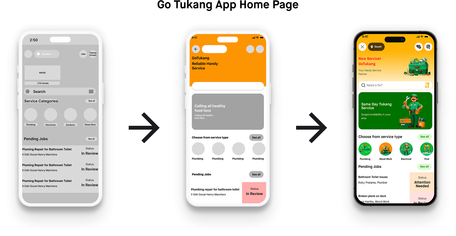 GoTukang By Gojek - Brand Integration, New Feature Add. by Brian ...