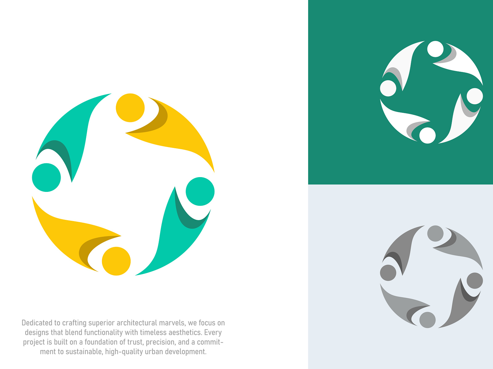 Modern Abstract Community Circle Logo Design for Corporate by Md Asqur ...