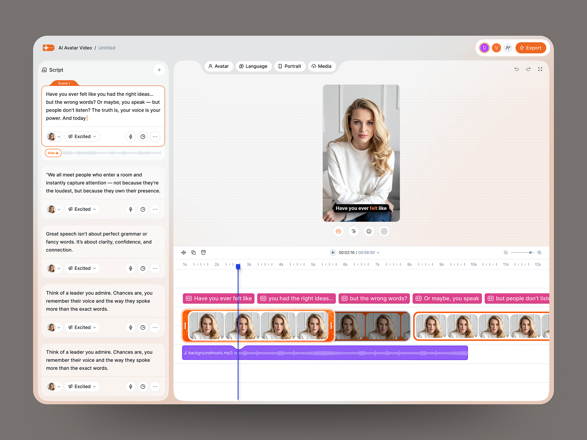 AI Avatar Video Generation by Noova Design on Dribbble