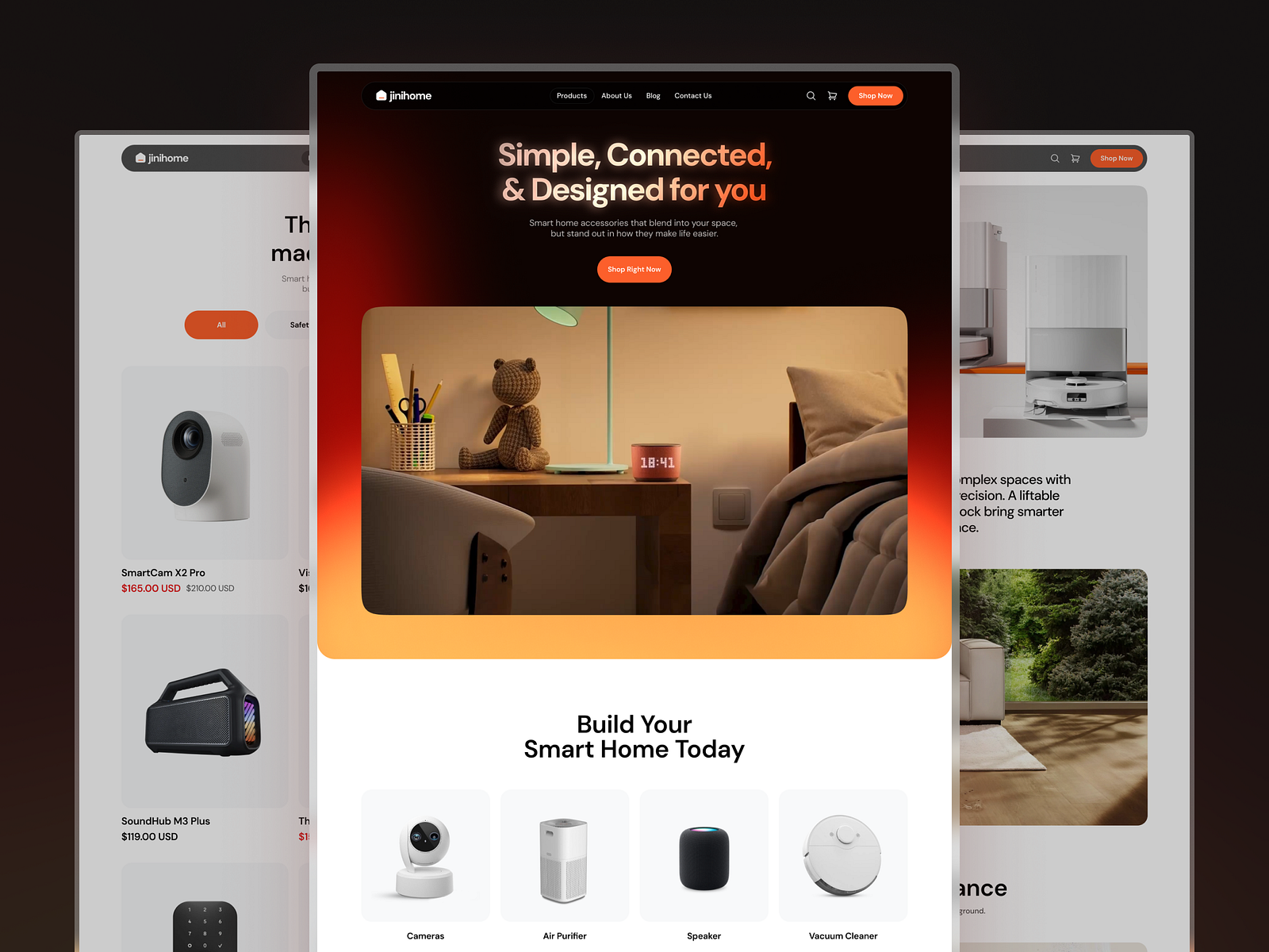 JiniHome. Modern E-Commerce Store. by Craftwork on Dribbble