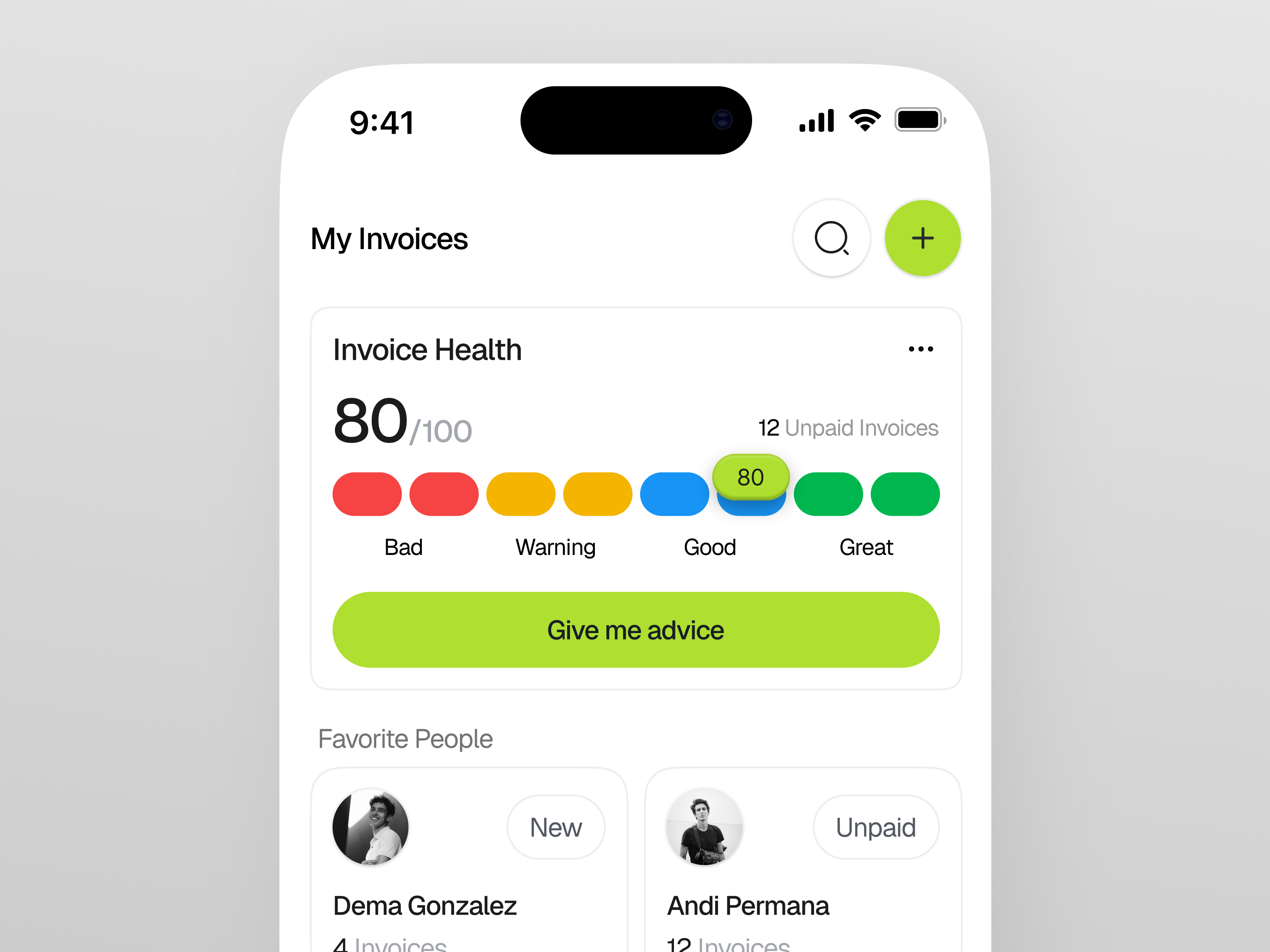 Invo - Invoice Tracker Mobile App by Basebern UI/UX for Basebern Team ...