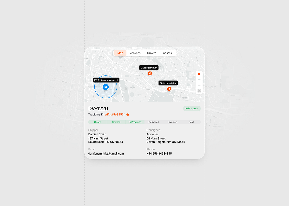 Light mode tracking by Monty Hayton on Dribbble
