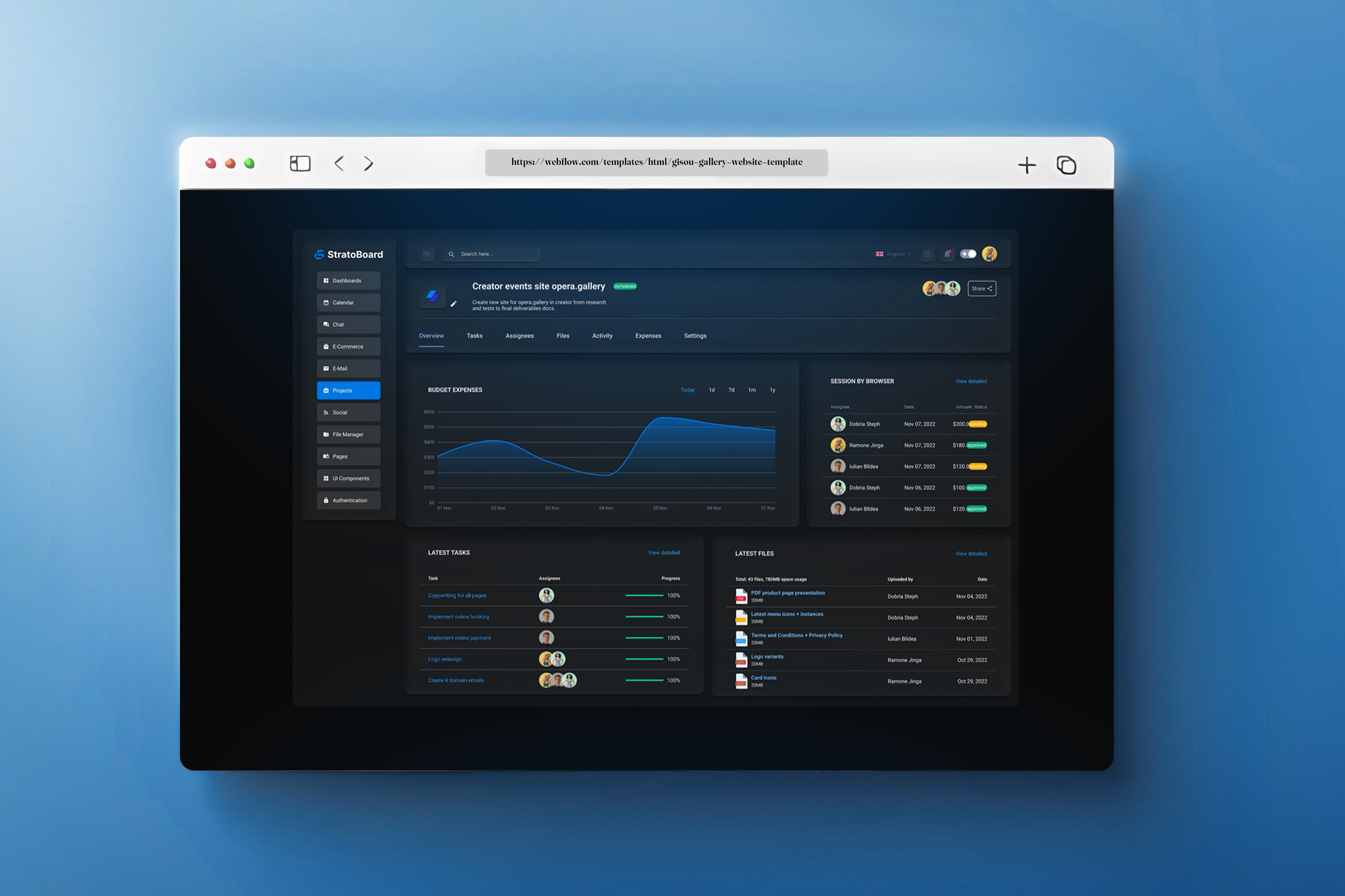 Strato Board Pro - Technology Website Template by Zafre Media on Dribbble