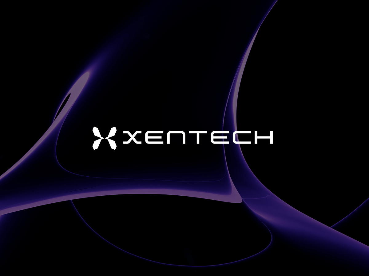 X tech logo design, x logo, xentech logo by Alamgir H. | Modern ...