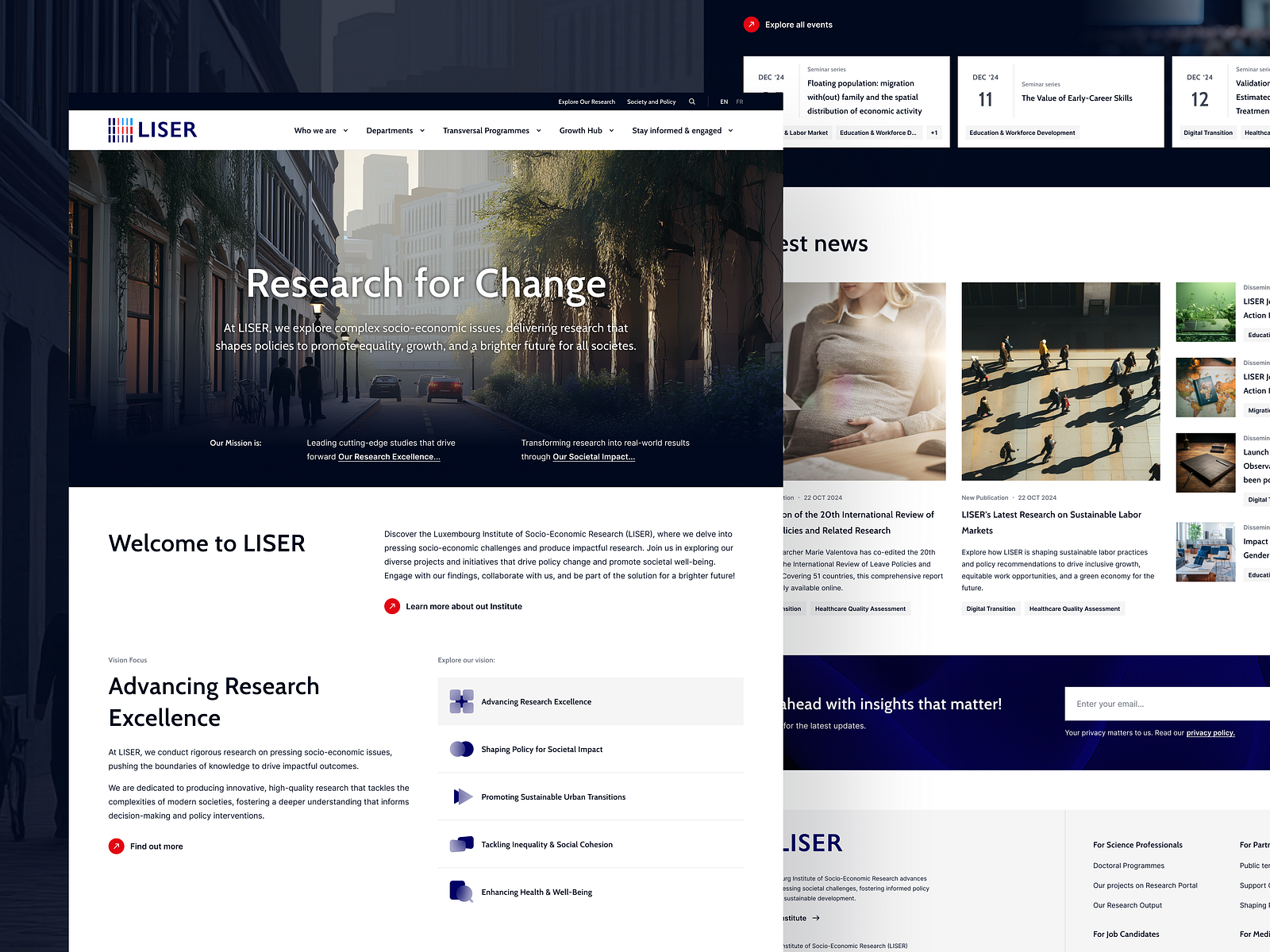 Liser - Homepage by Marcin Sasin ️ for Autentika on Dribbble