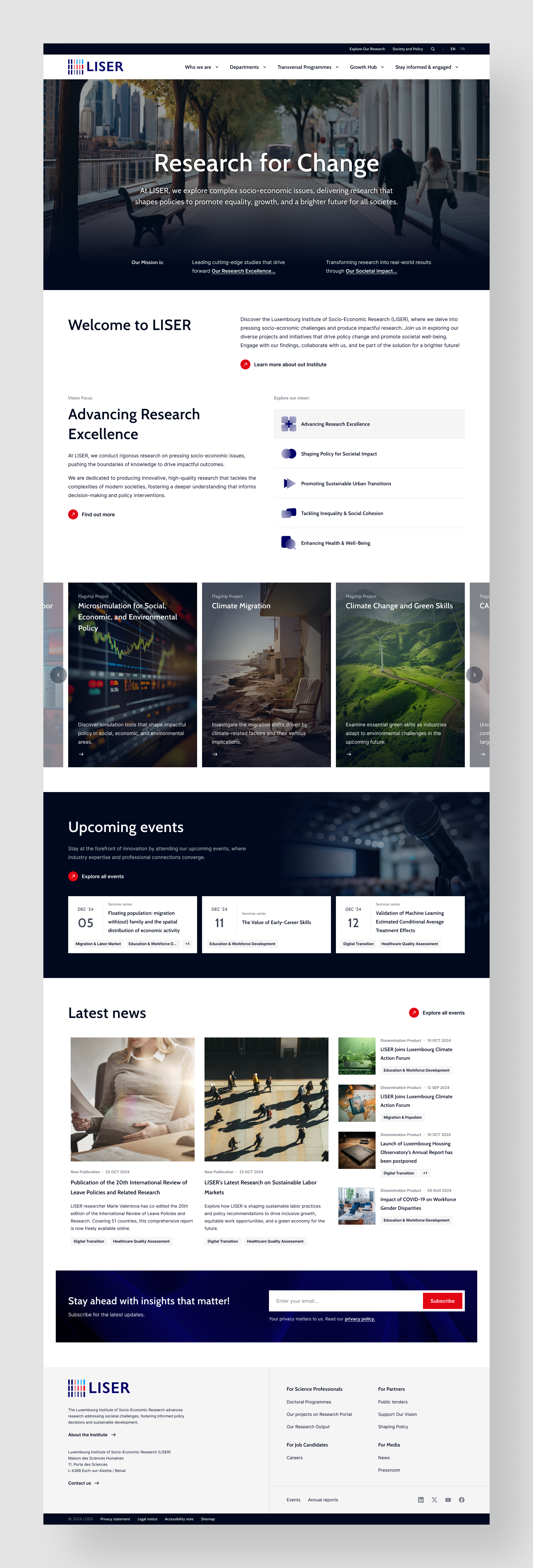 Liser - Homepage by Marcin Sasin ️ for Autentika on Dribbble