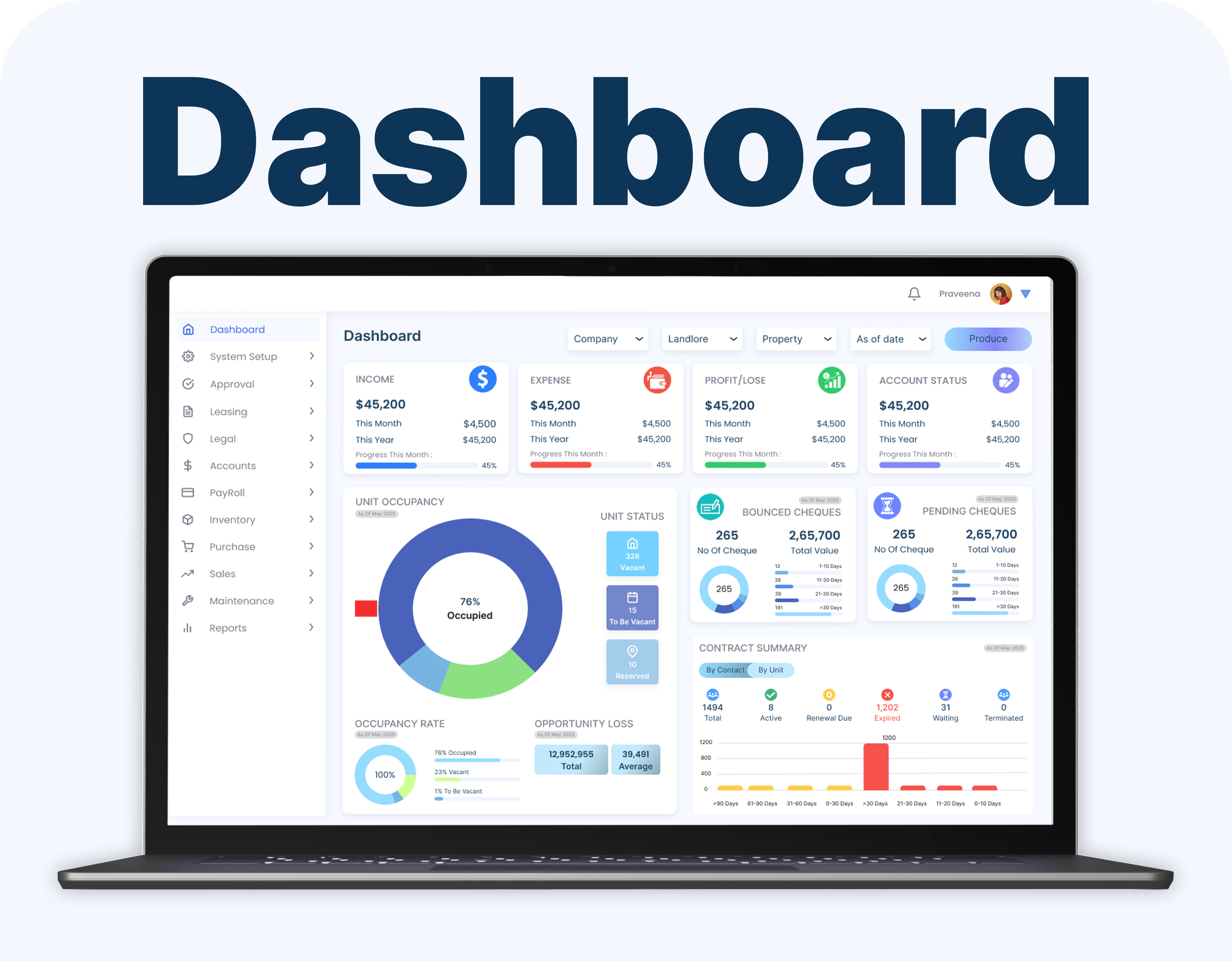 ERP System UI/UX design by Praveena B on Dribbble