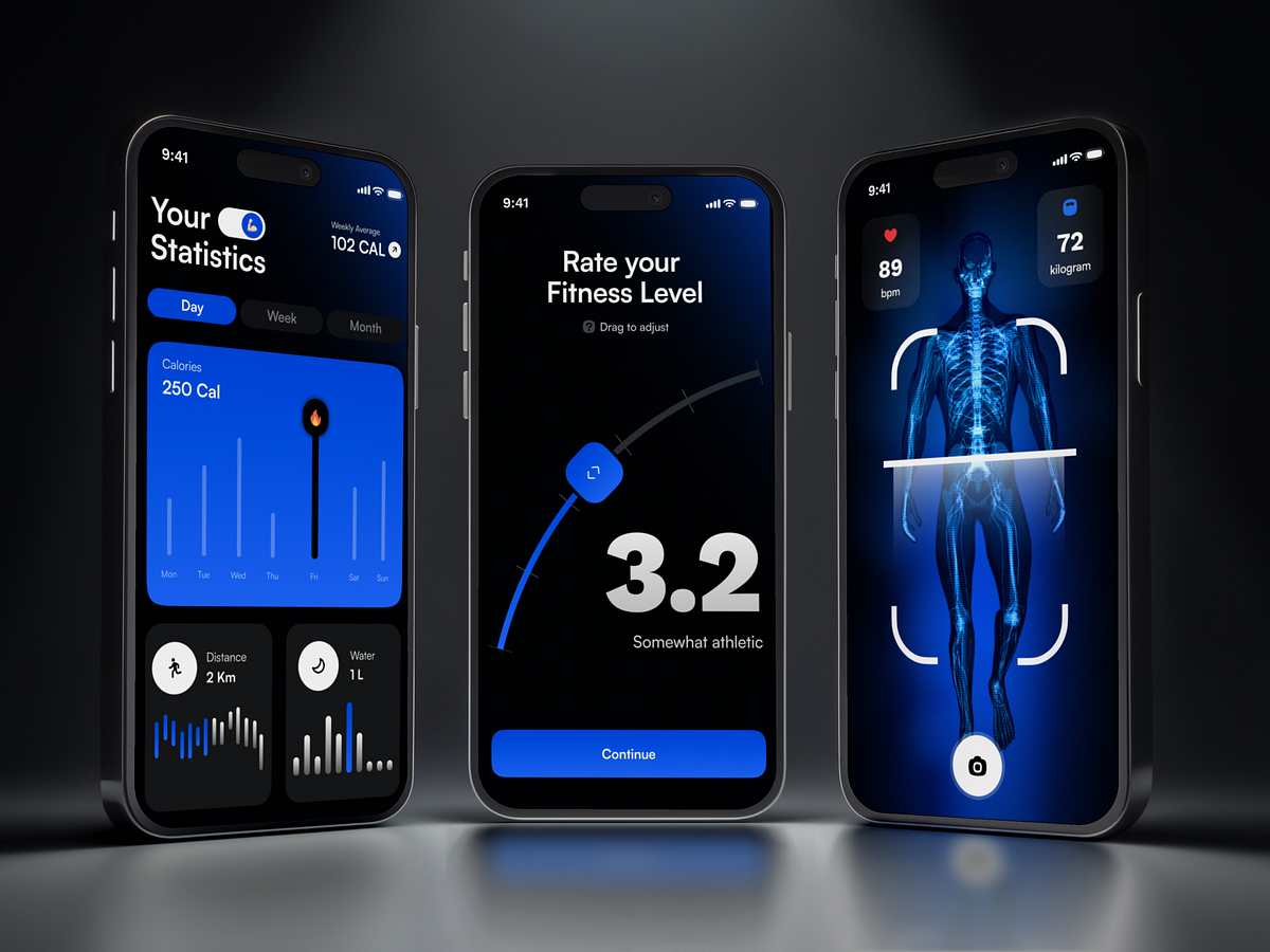 Fitness App Concept by Blabb Studio 🌶️ on Dribbble