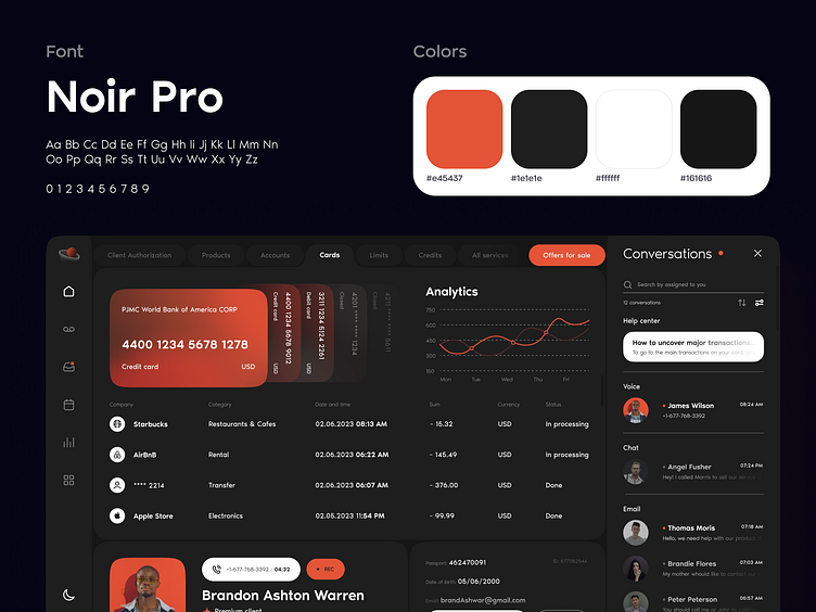Call Center UI design by Ronas IT | UI/UX Team on Dribbble