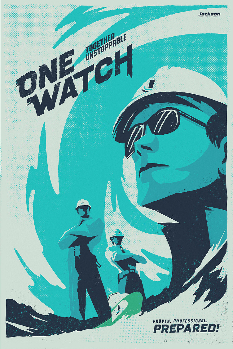 Jackson Offshore – Safety poster series by Peter Giuffria PGCREATES on ...