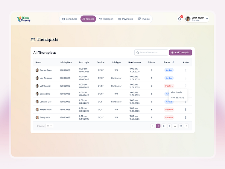 EMR UI/UX Design for Pediatric Telehealth Platform by Asif Mahmud for ...