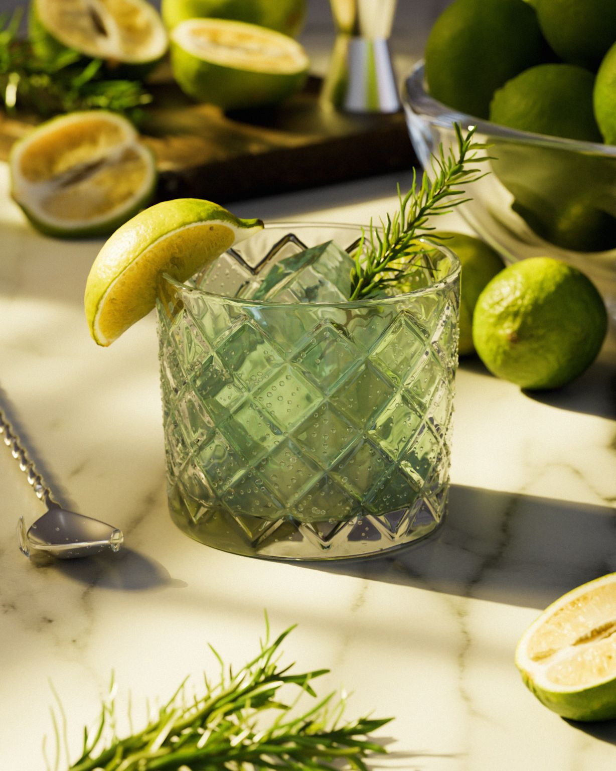 Blender Cocktail Glass Render by Syed Mahad Hussain on Dribbble