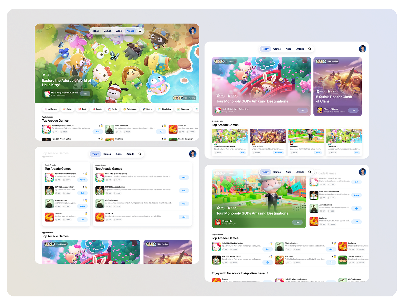 Apple App Store Redesign-Apple-Redesign Full App UI by Mehbubur Rahman ...