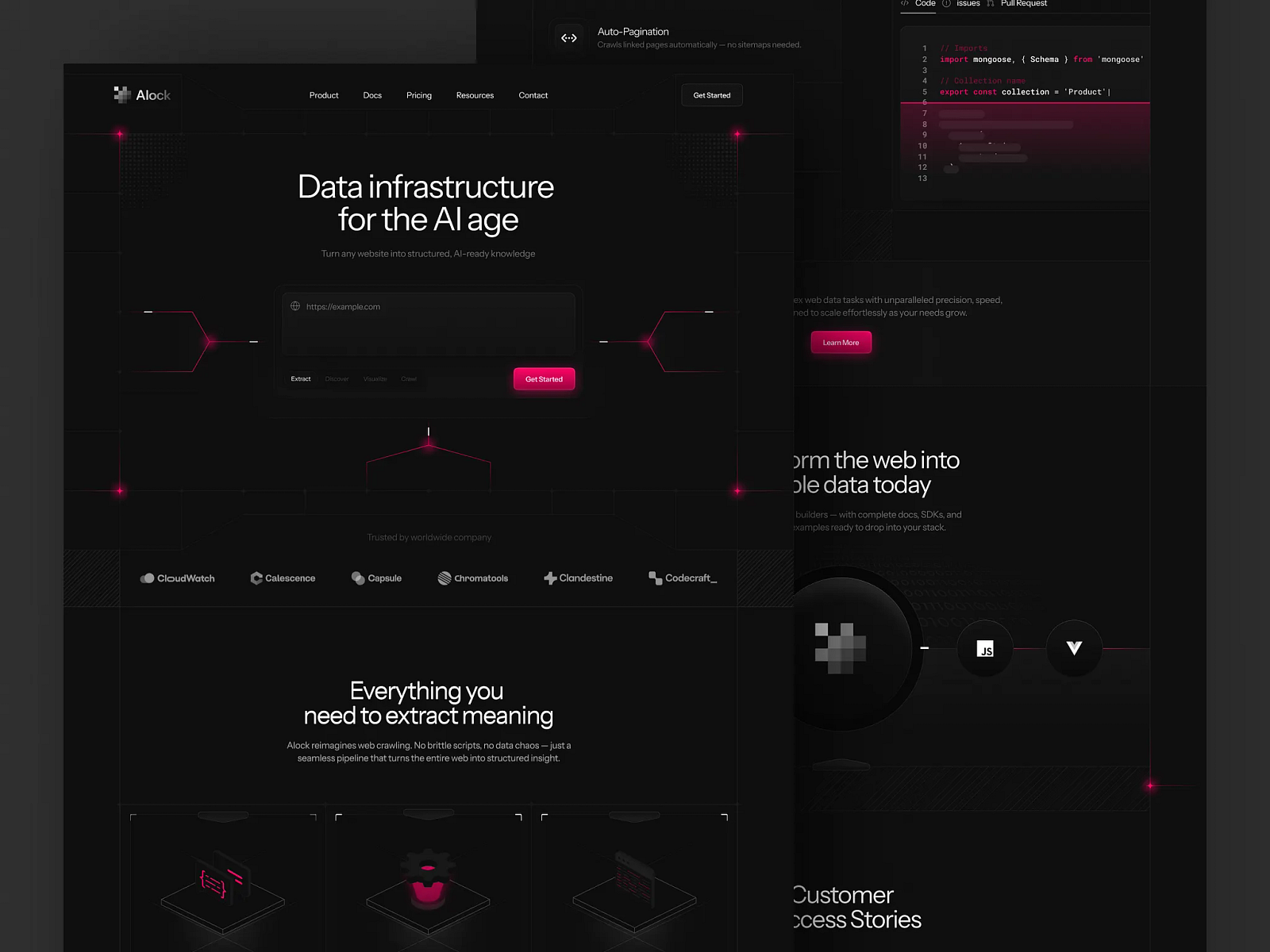 AI Data Platform Website by Tuhin on Dribbble