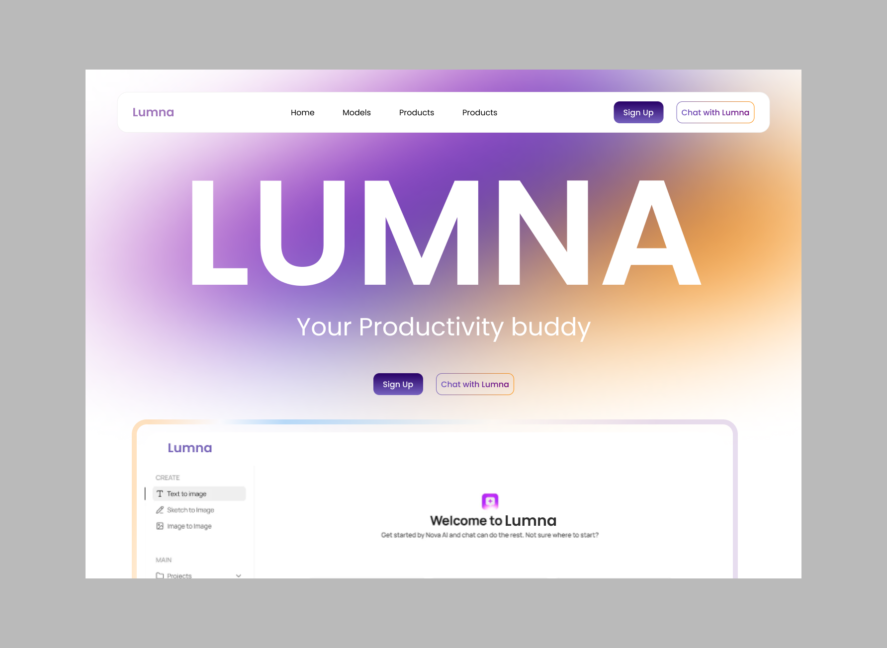Lumna AI by Isaac Micheal Great on Dribbble