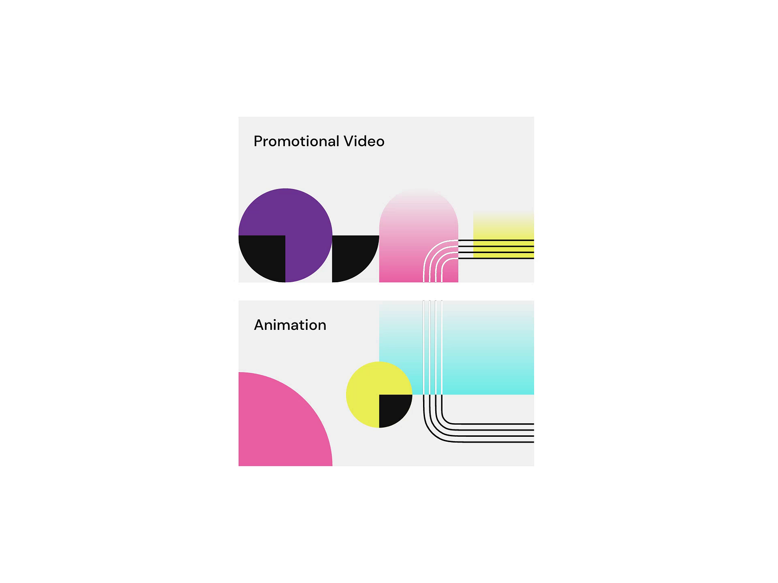 Geometric Card Hover Interaction by Humandone on Dribbble