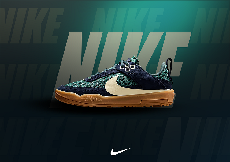 Nike Urban Sneakers Shoes Poster Design by Fayyaz Moses on Dribbble
