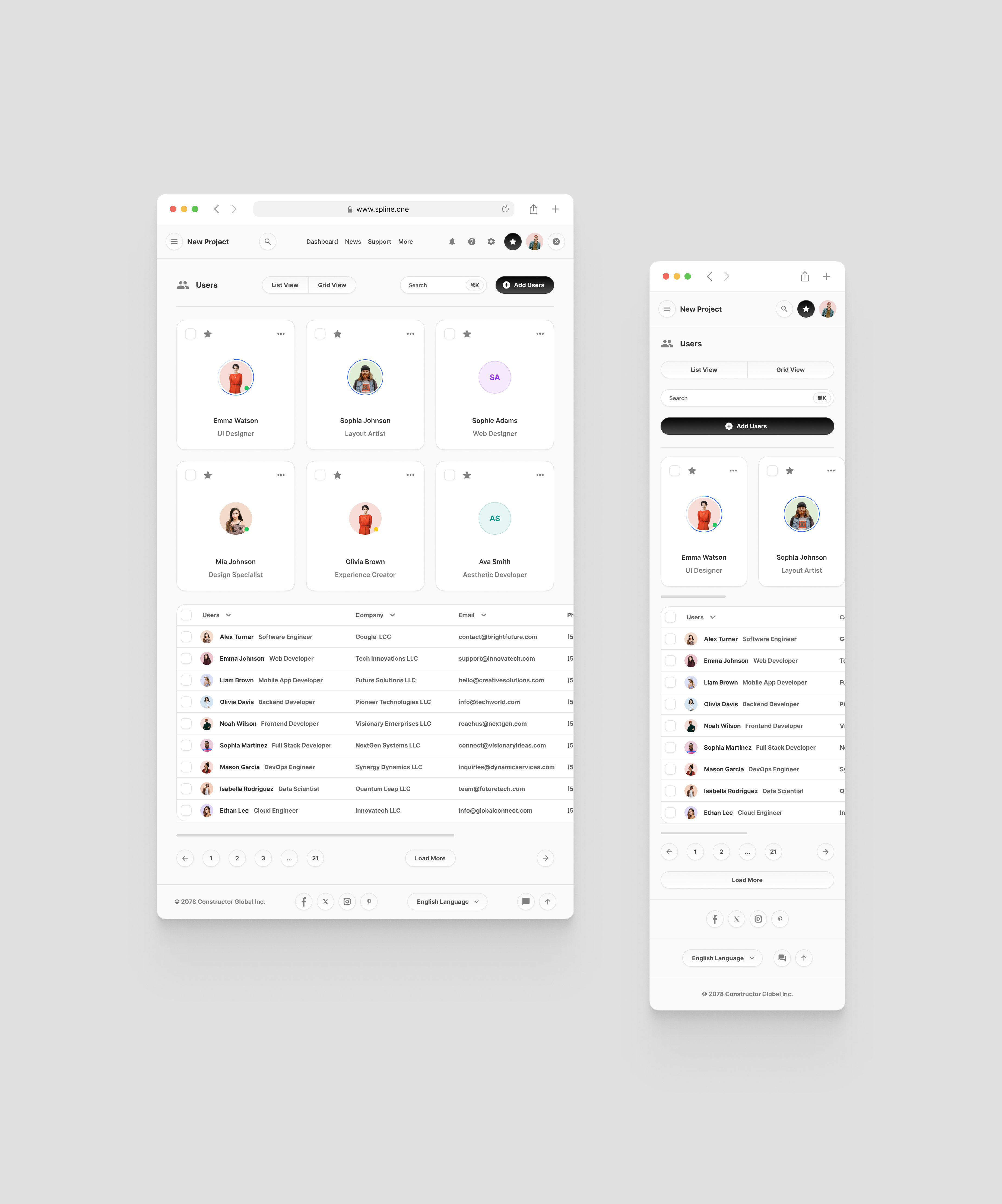 Constructor X 7.1 For Figma Design System by Spline One on Dribbble
