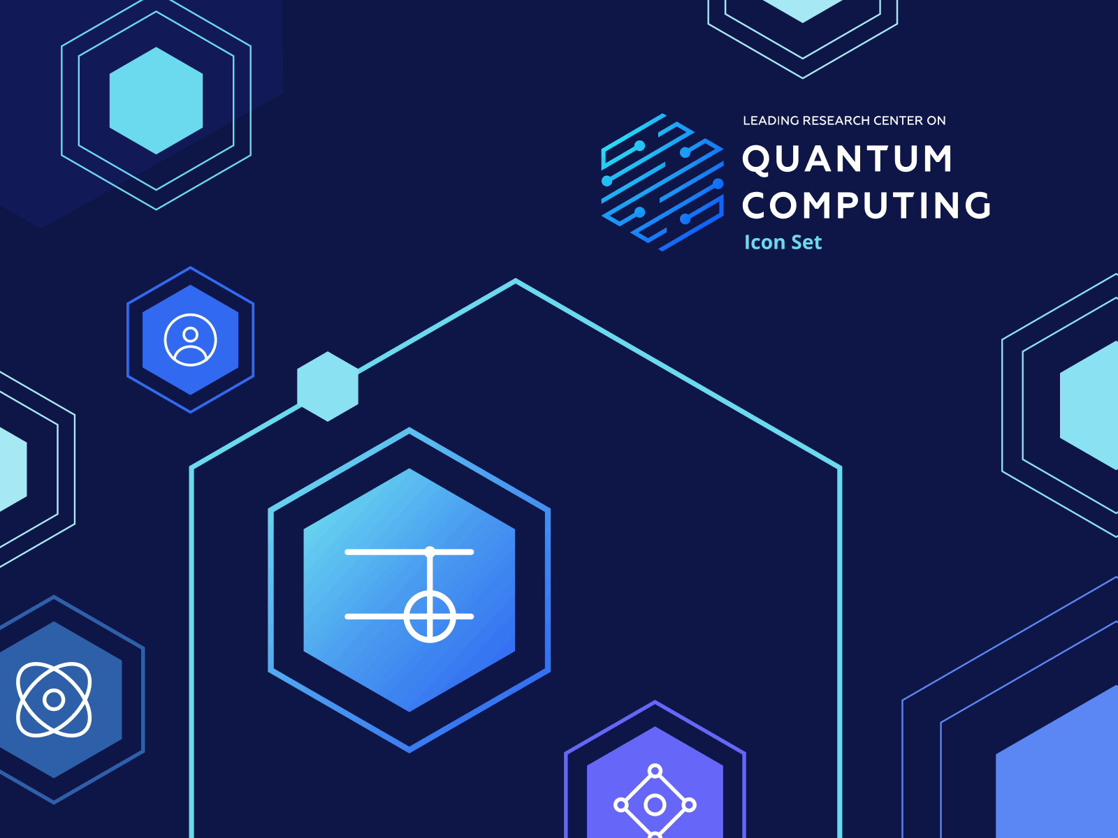 Quantum Platform Icon Set by Eugena Mikhaylikova on Dribbble