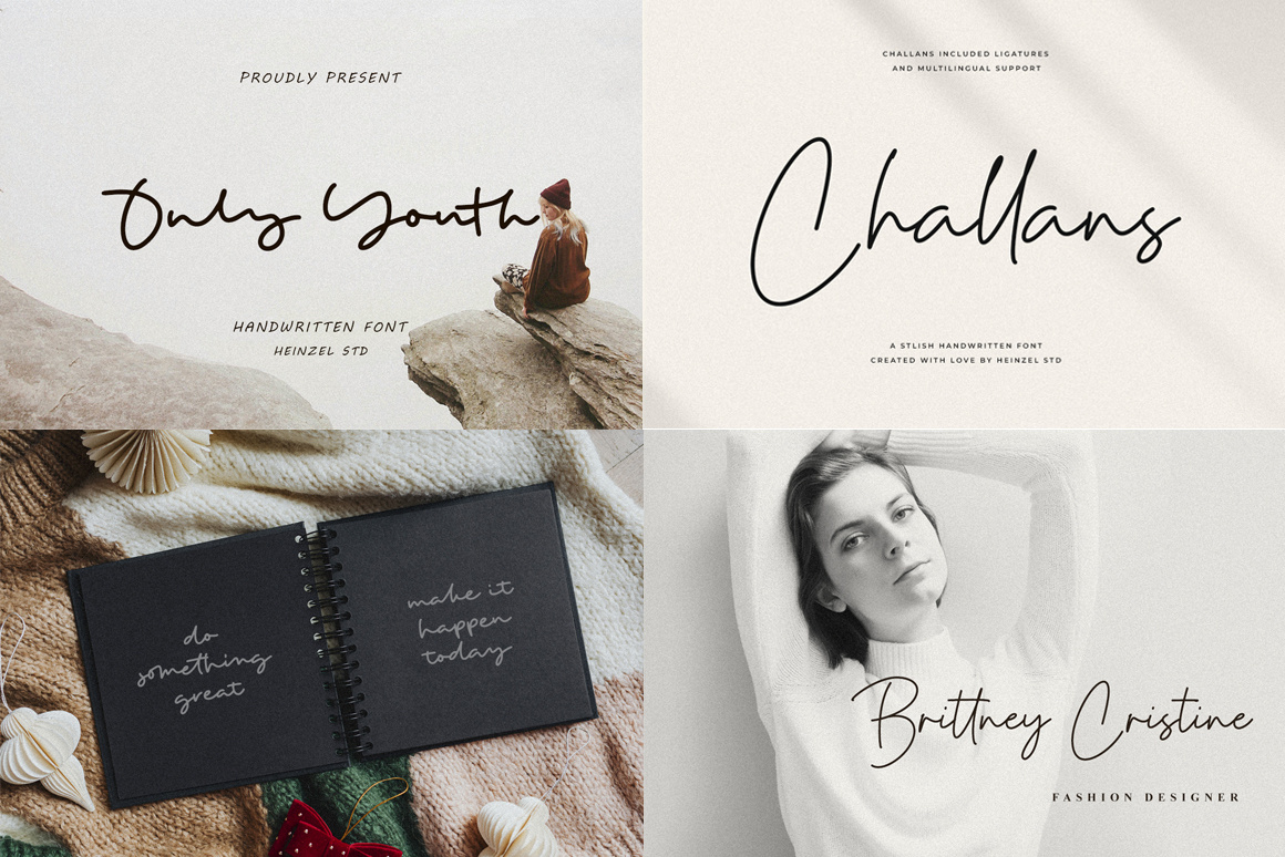 Premium Font Bundle by Native Graph on Dribbble
