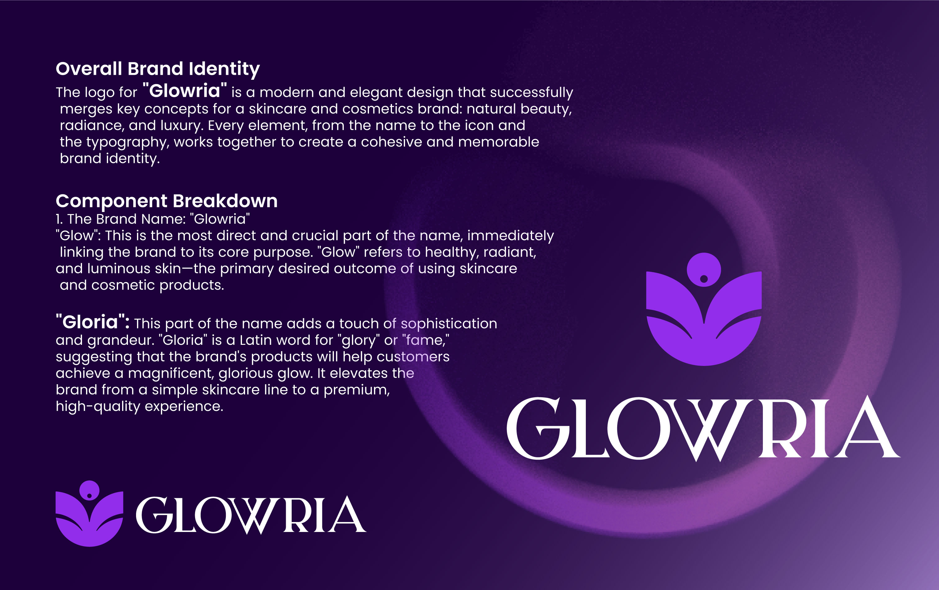 Cosmetics and beauty product logo design. by md shawan ahmmed on Dribbble