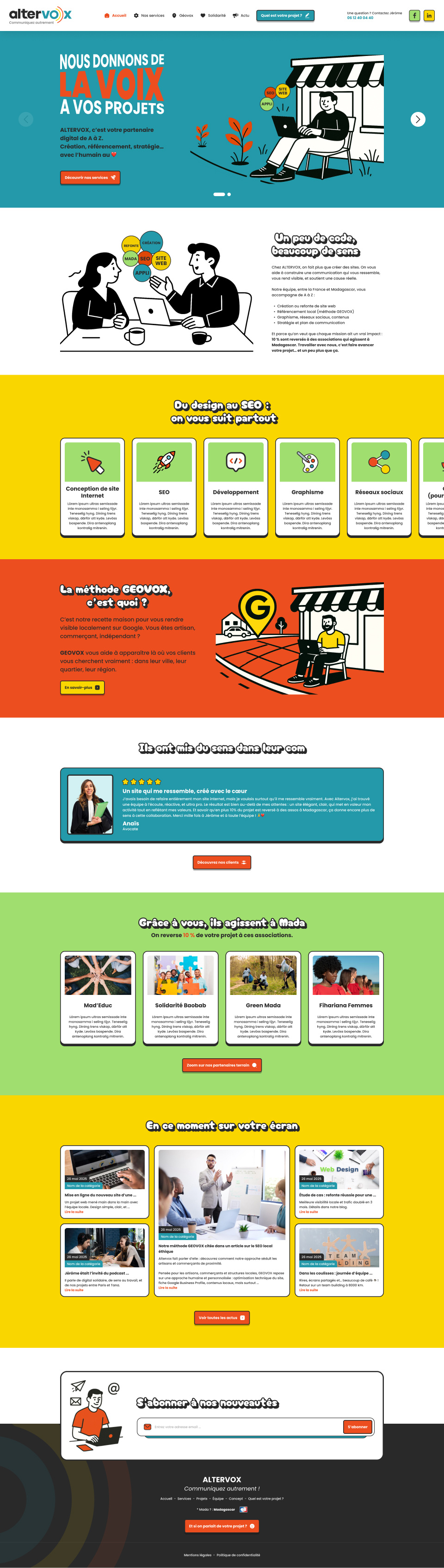Plateforme de communication — UI/UX Design moderne et structuré by ...