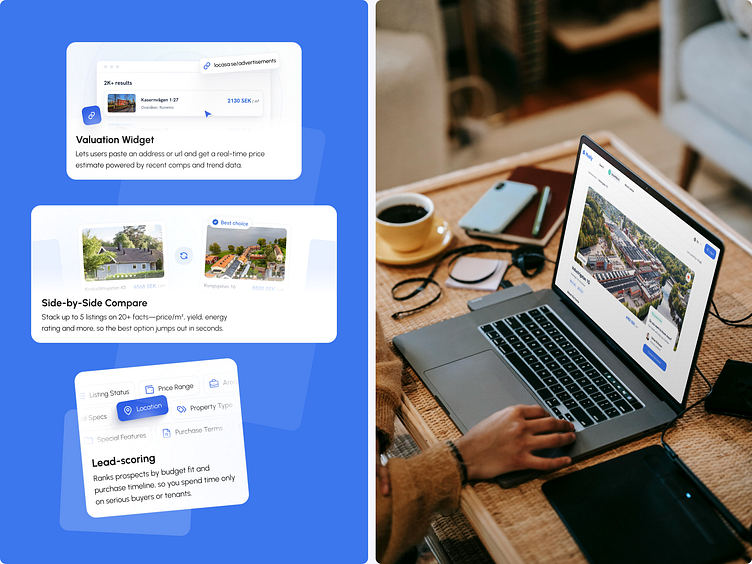 Real Estate Website Design | Property Search Web Design by Artspire UI ...