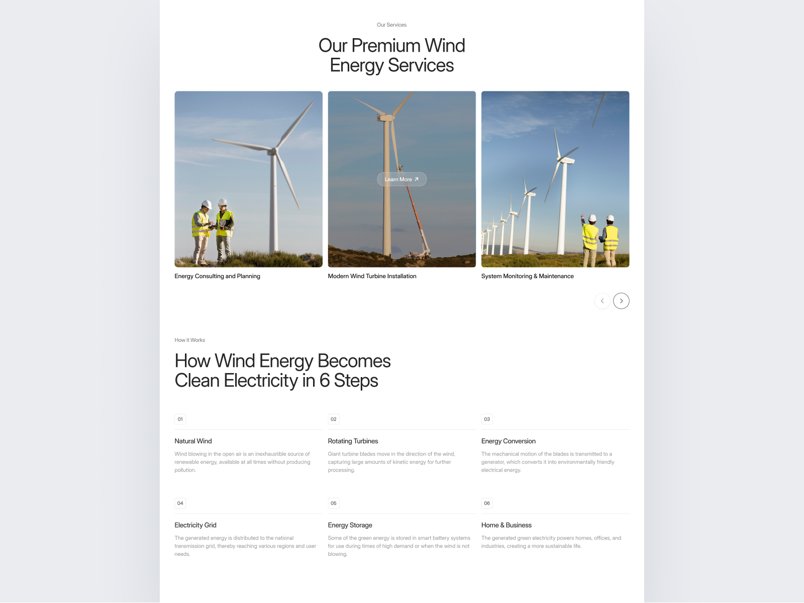 Ventra - Green Energy Website by Designfuzz on Dribbble