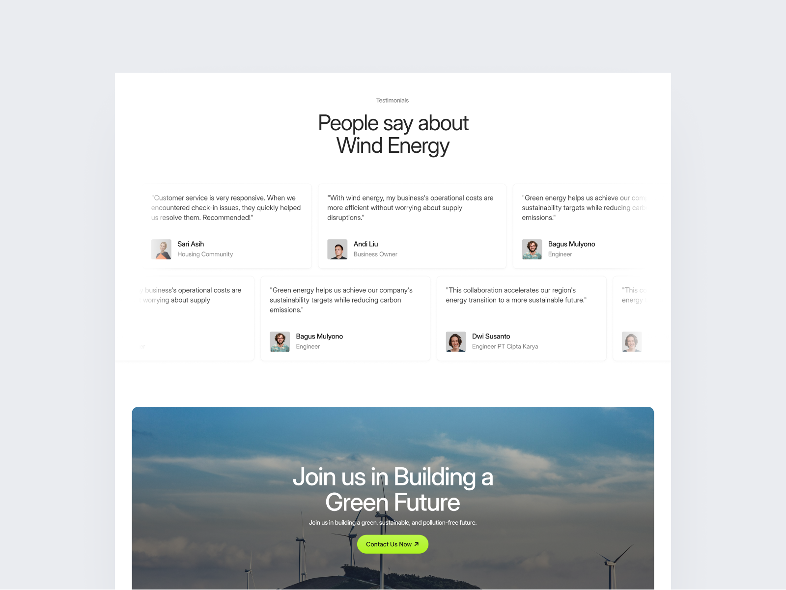 Ventra - Green Energy Website by Designfuzz on Dribbble