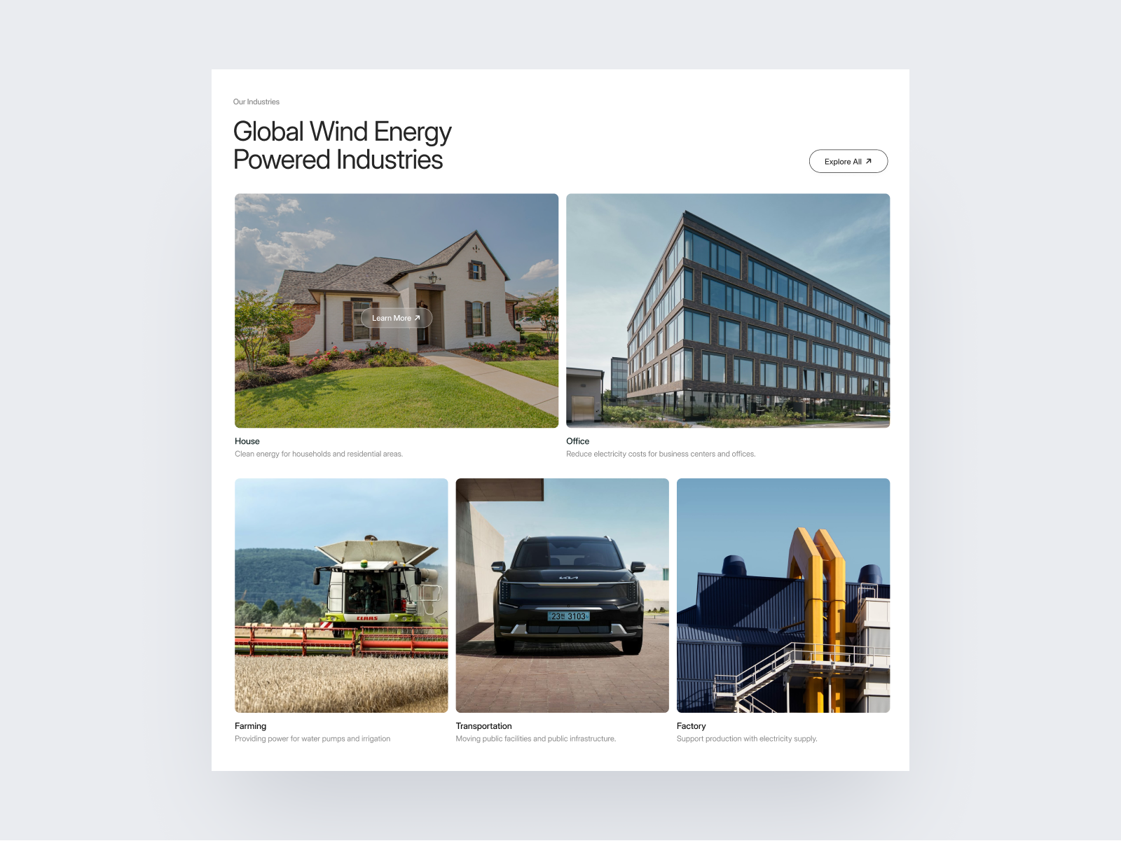 Ventra - Green Energy Website by Designfuzz on Dribbble