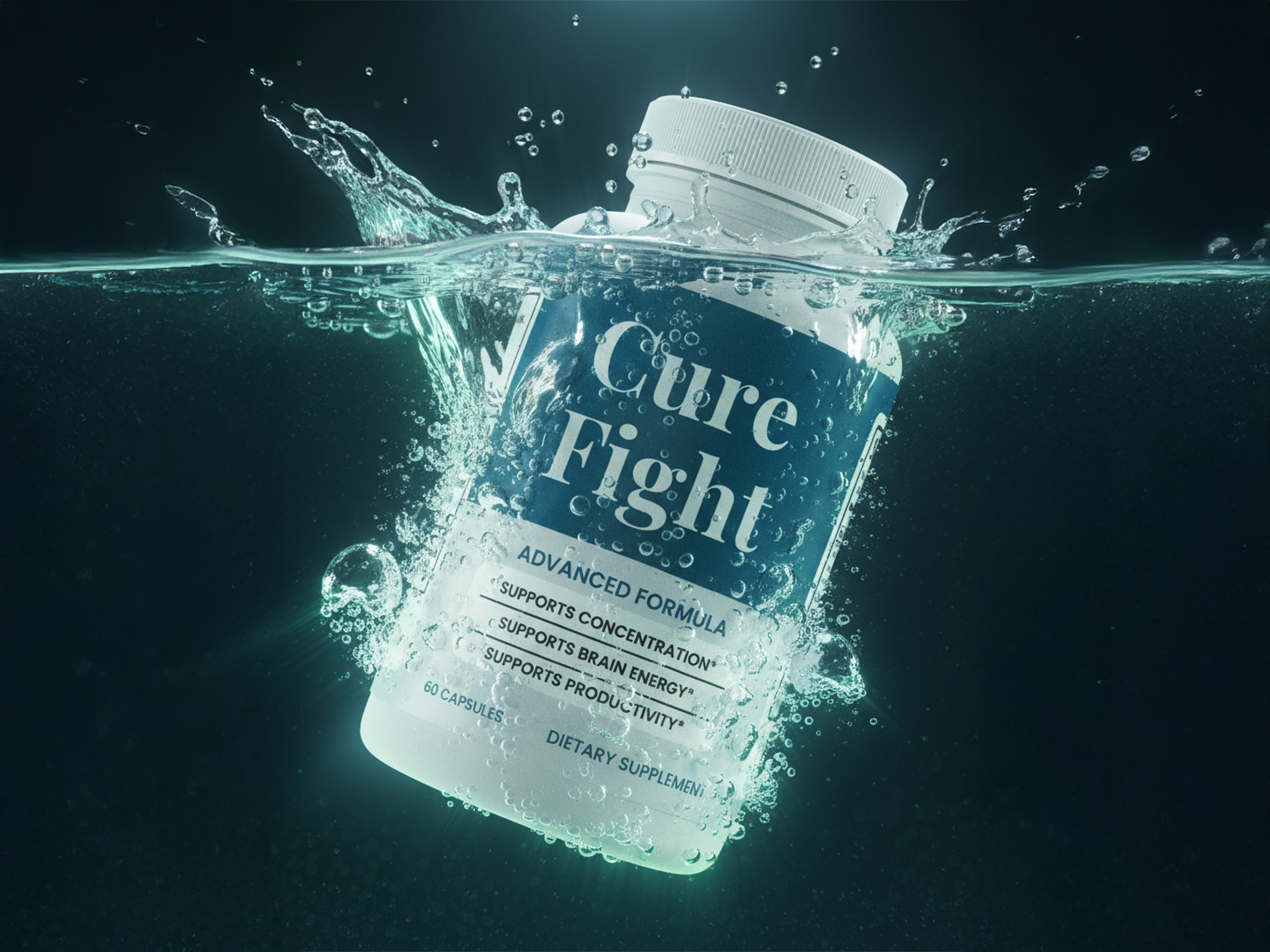 Cure Fight Supplement Label Design by Rasel Ahmed on Dribbble