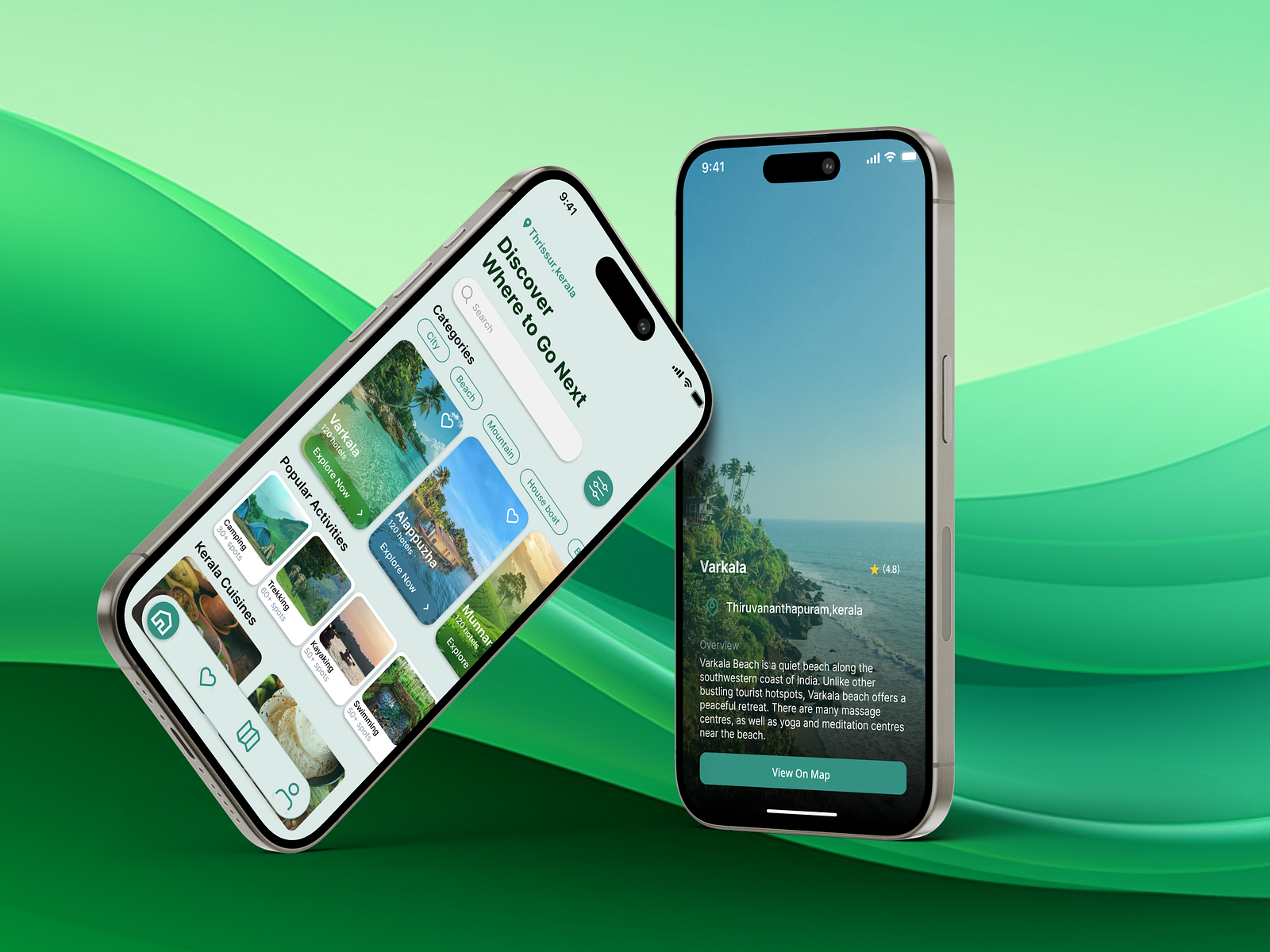 Mobile Travel Guide App Concept by Hibauh on Dribbble