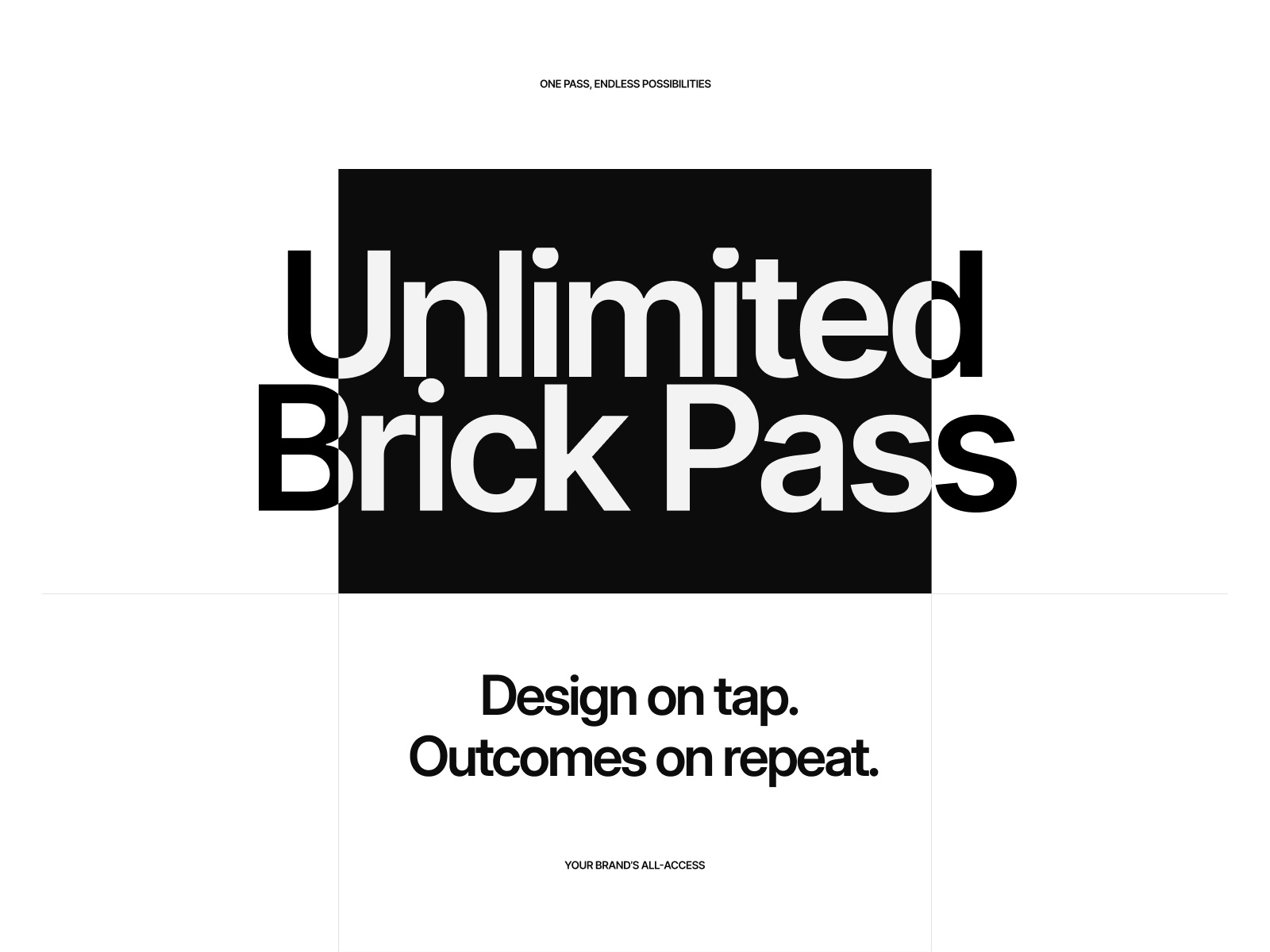 Unlimited Brick Pass - Your Creative Partner on Subscription by ...