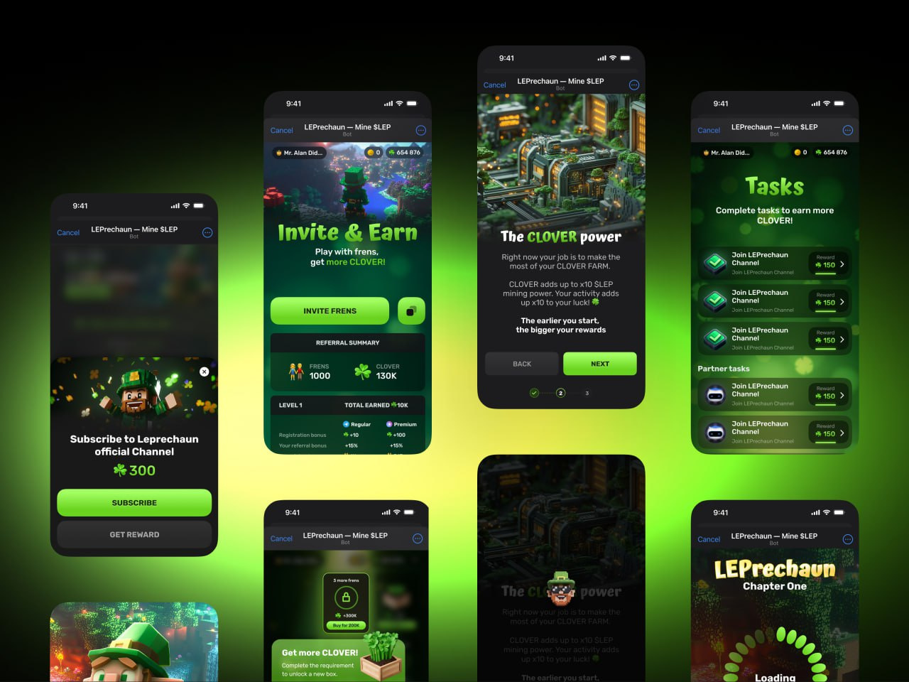 🍀 LEPrechaun Telegram Mining App — Gamified Crypto Experience by vino ...