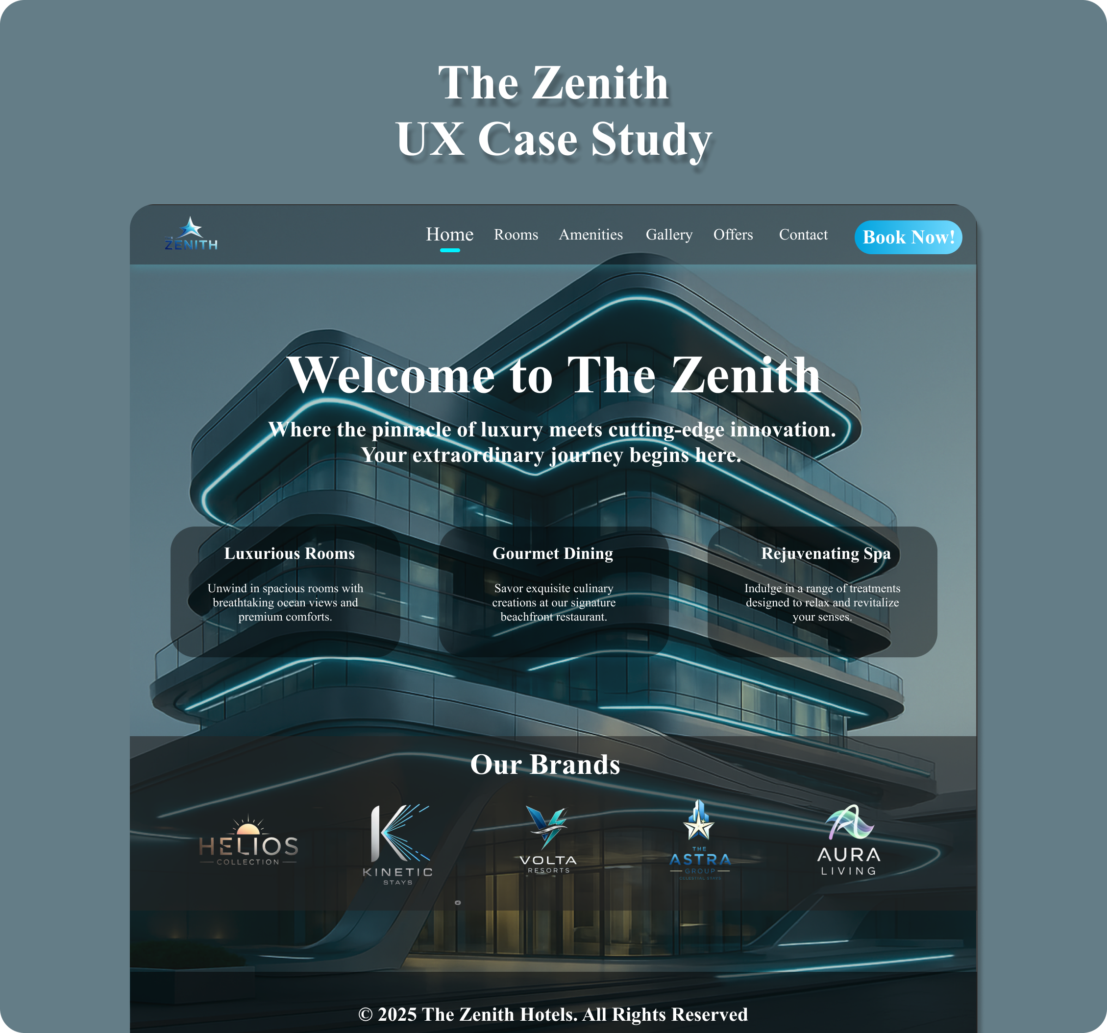 The Zenith: UX Case Study by Atishay Jain on Dribbble