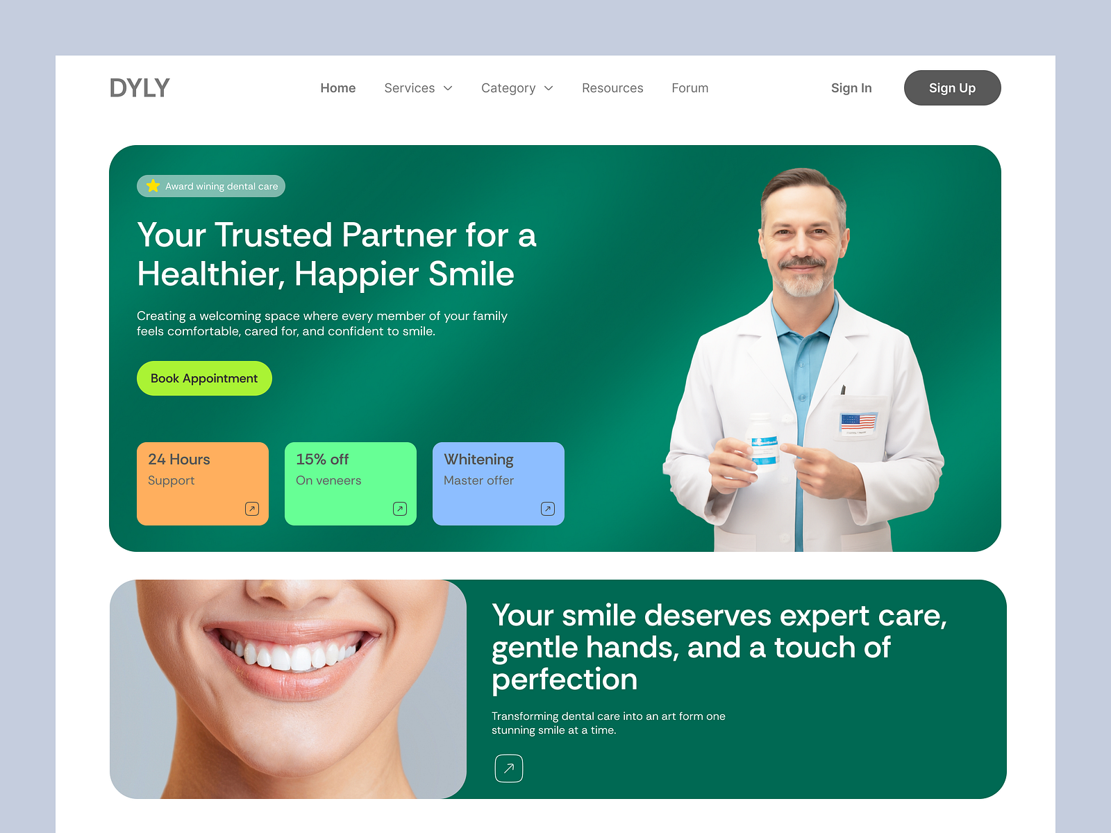 Medical website ui design by Sazidur Rahman on Dribbble