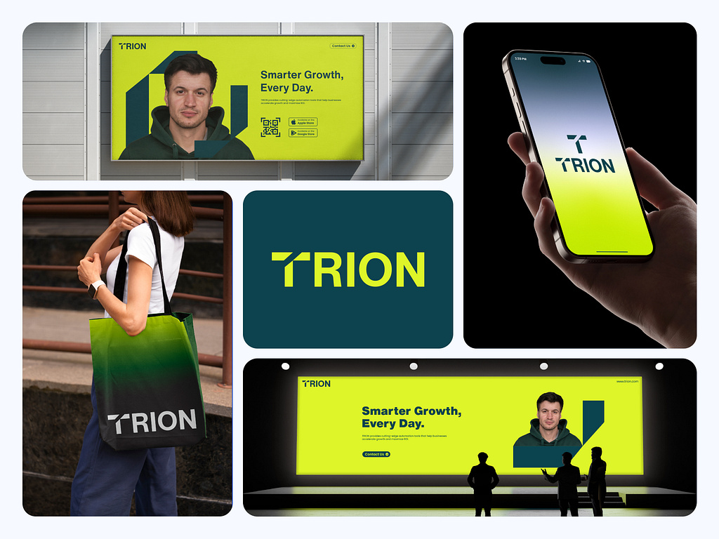 TRION - BRAND IDENTITY by Brandure Studio on Dribbble