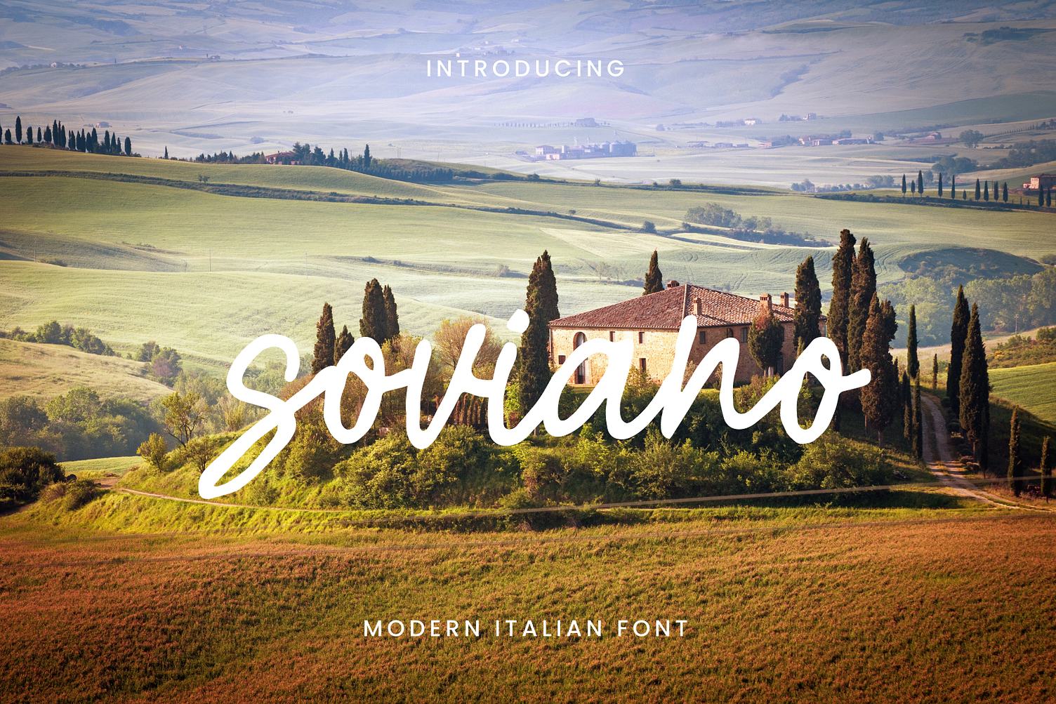 Soviano - A Modern Italian Font by Raveldo Creative on Dribbble